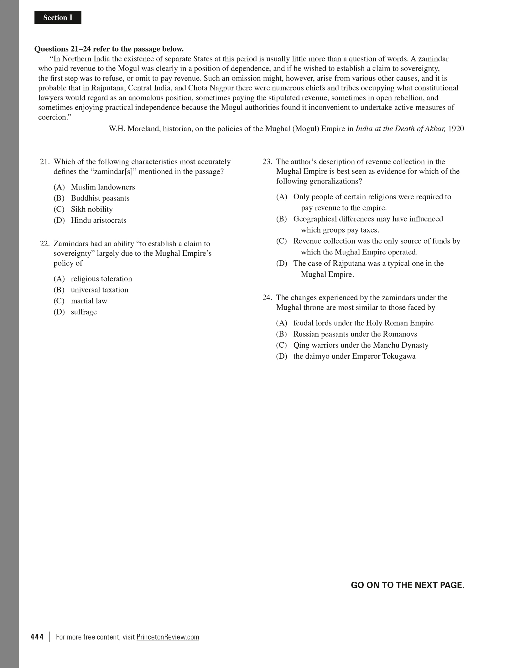 Extended ebook content for Princeton Review AP World History: Modern ...