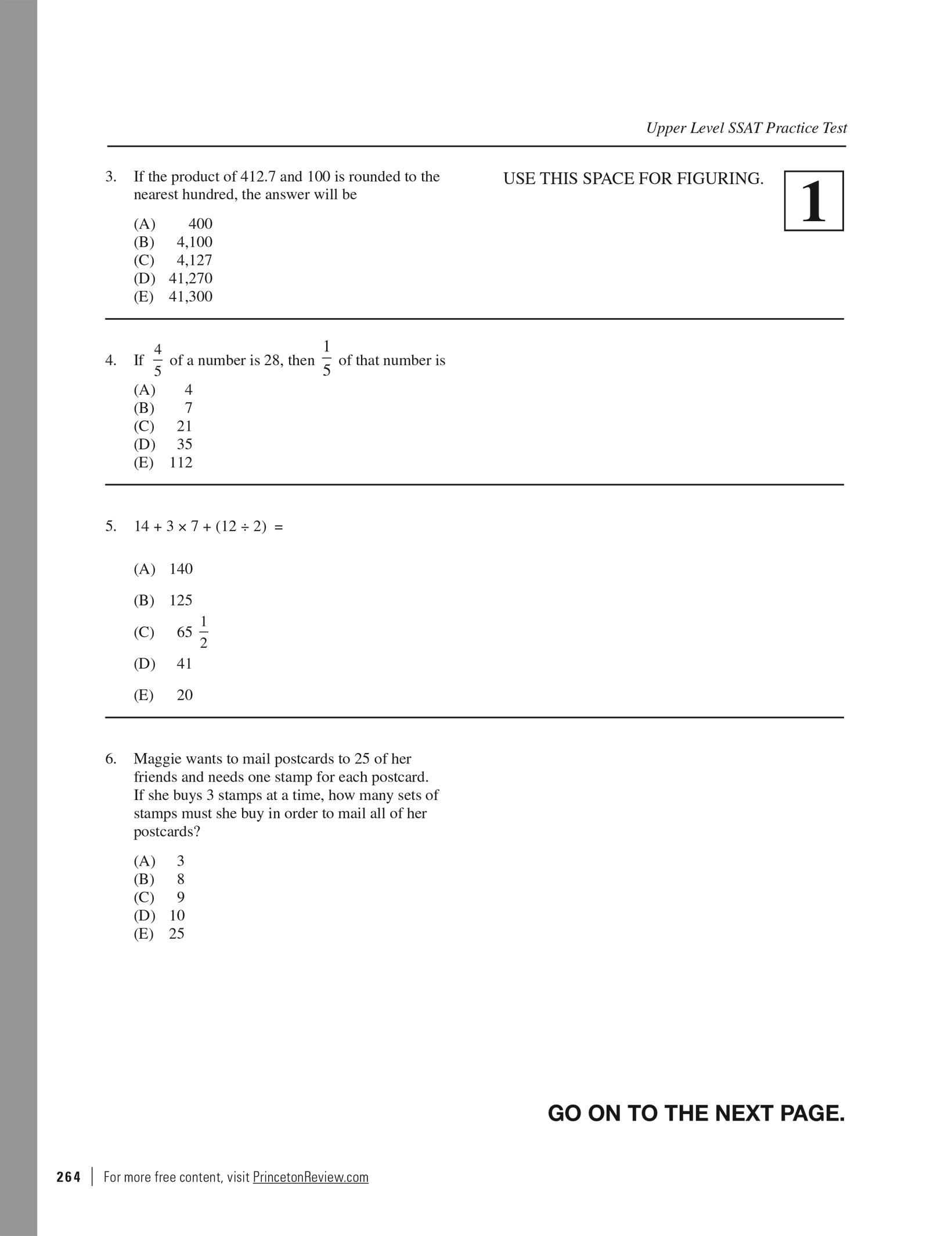 Extended ebook content for Princeton Review SSAT Prep: Upper Level SSAT ...