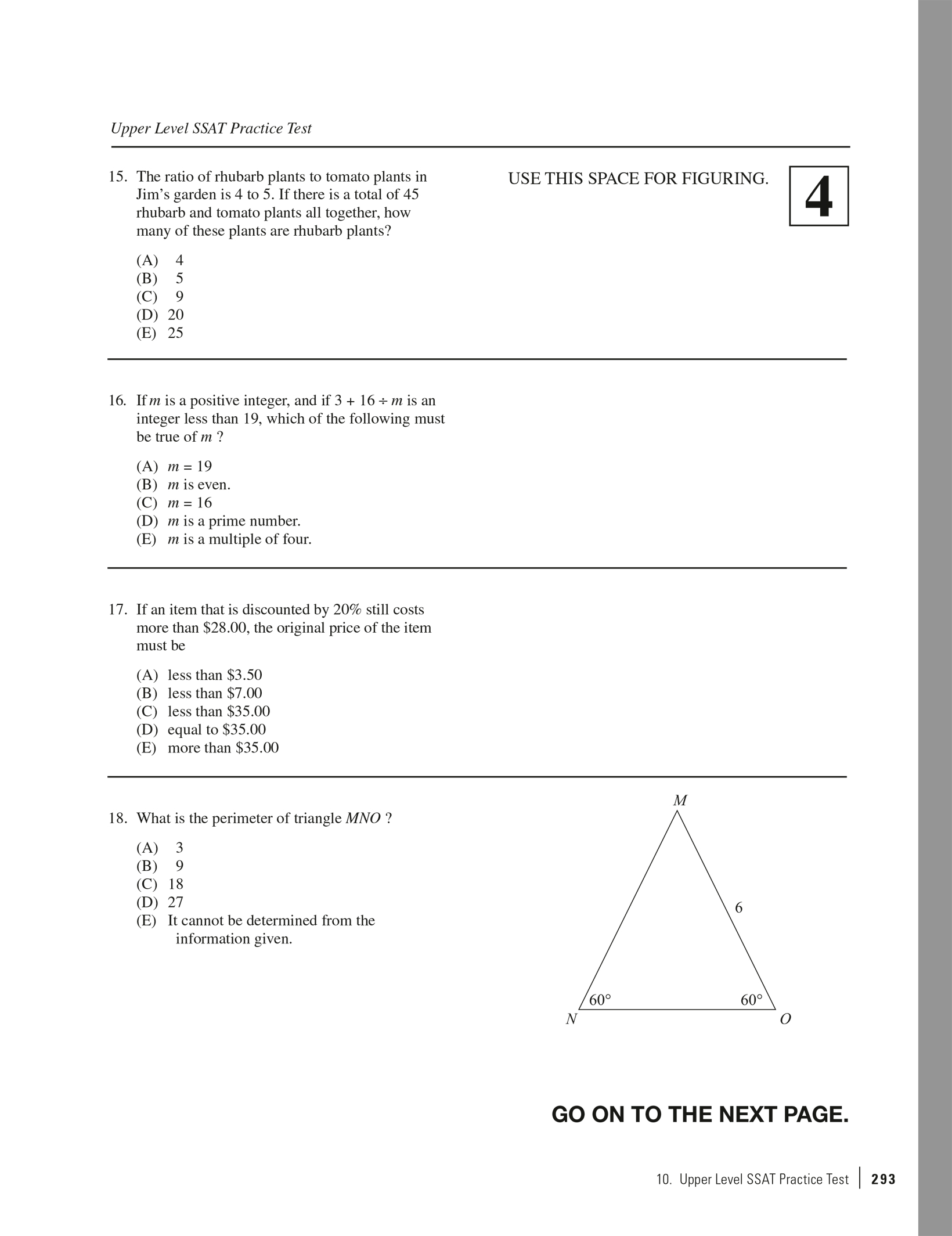 Extended ebook content for Princeton Review SSAT Prep: Upper Level SSAT ...