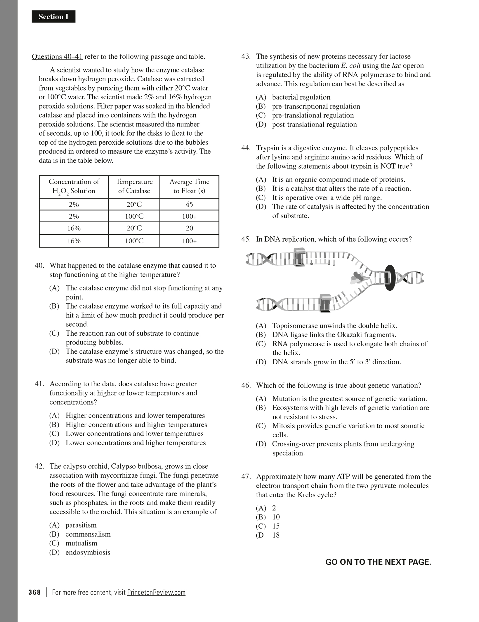 Extended ebook content for Princeton Review AP Biology Premium Prep ...