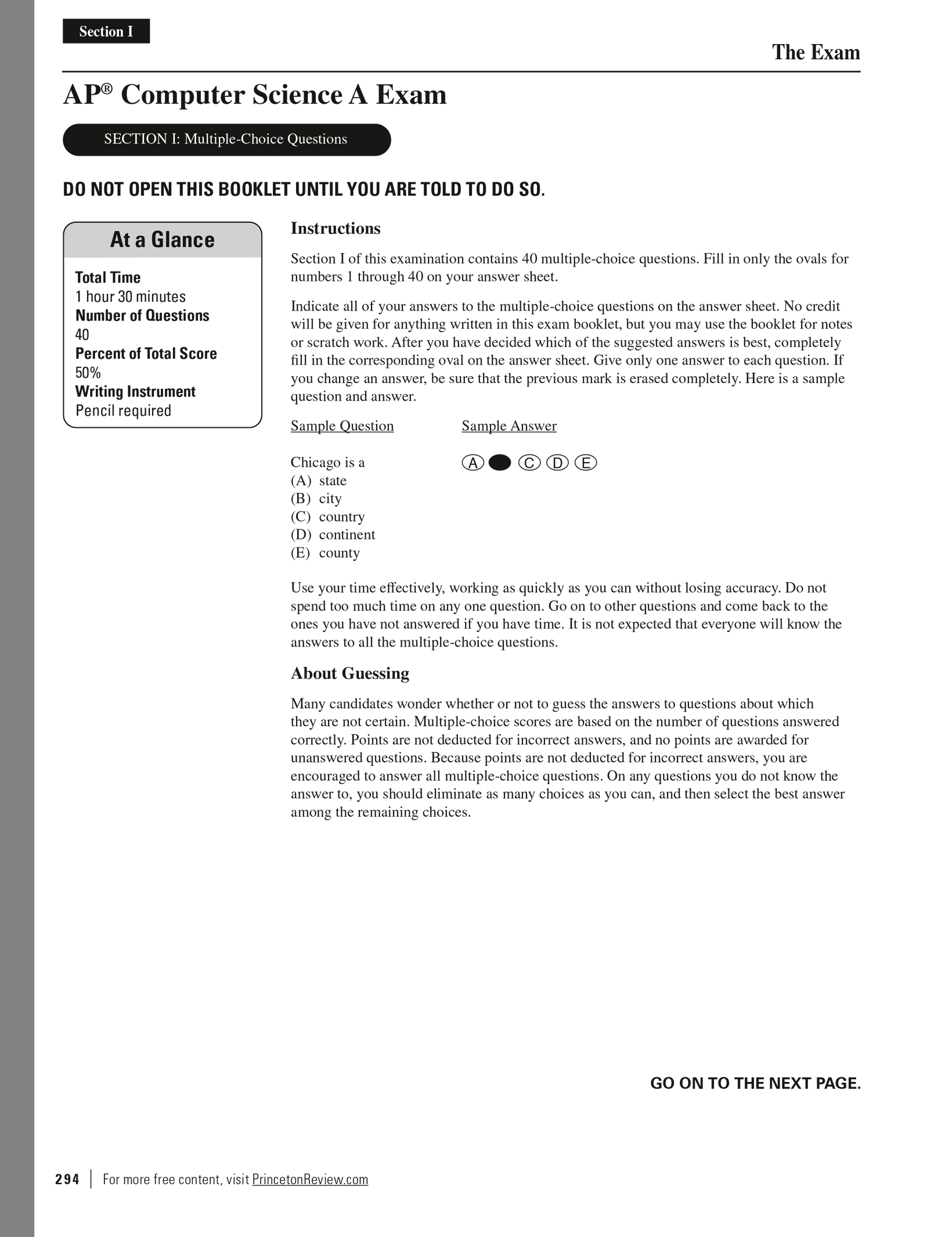 Extended ebook content for Princeton Review AP Computer Science A Prep ...