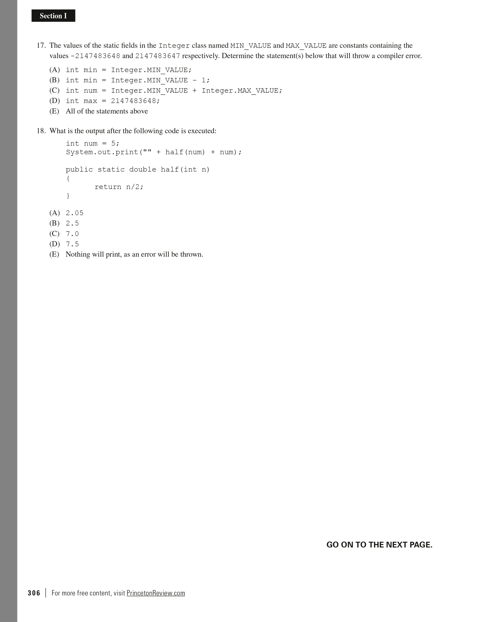 Extended ebook content for Princeton Review AP Computer Science A Prep ...