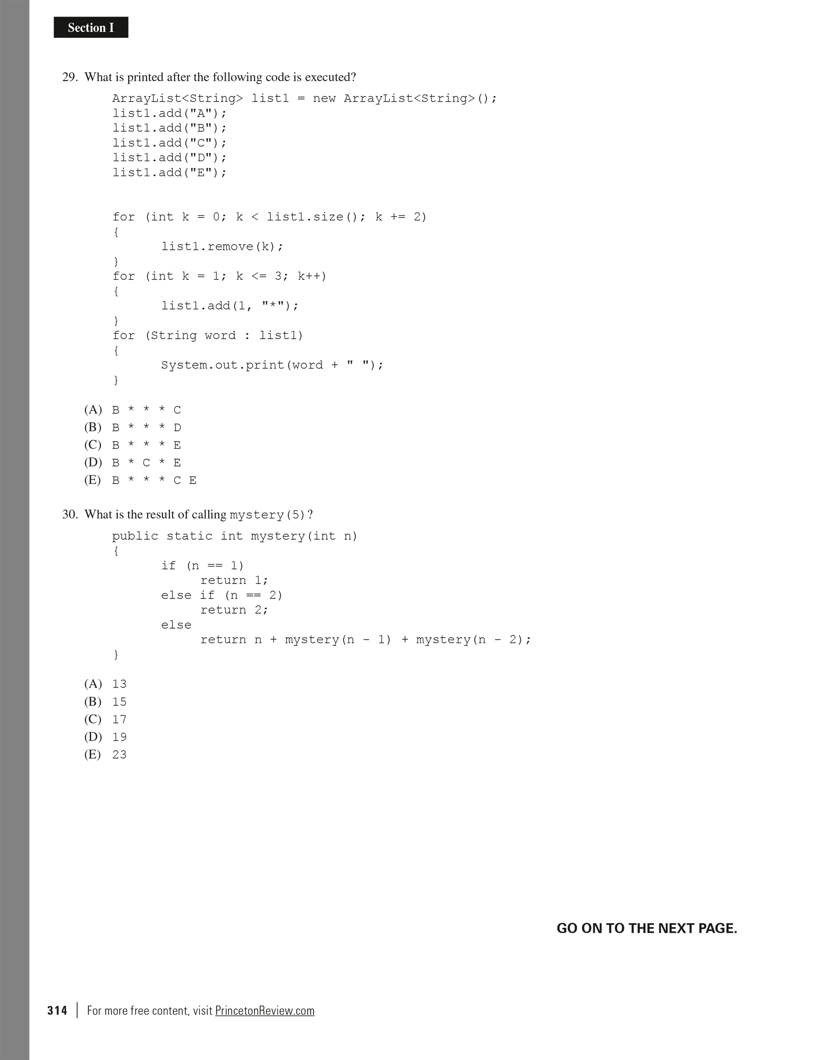 Extended ebook content for Princeton Review AP Computer Science A Prep ...