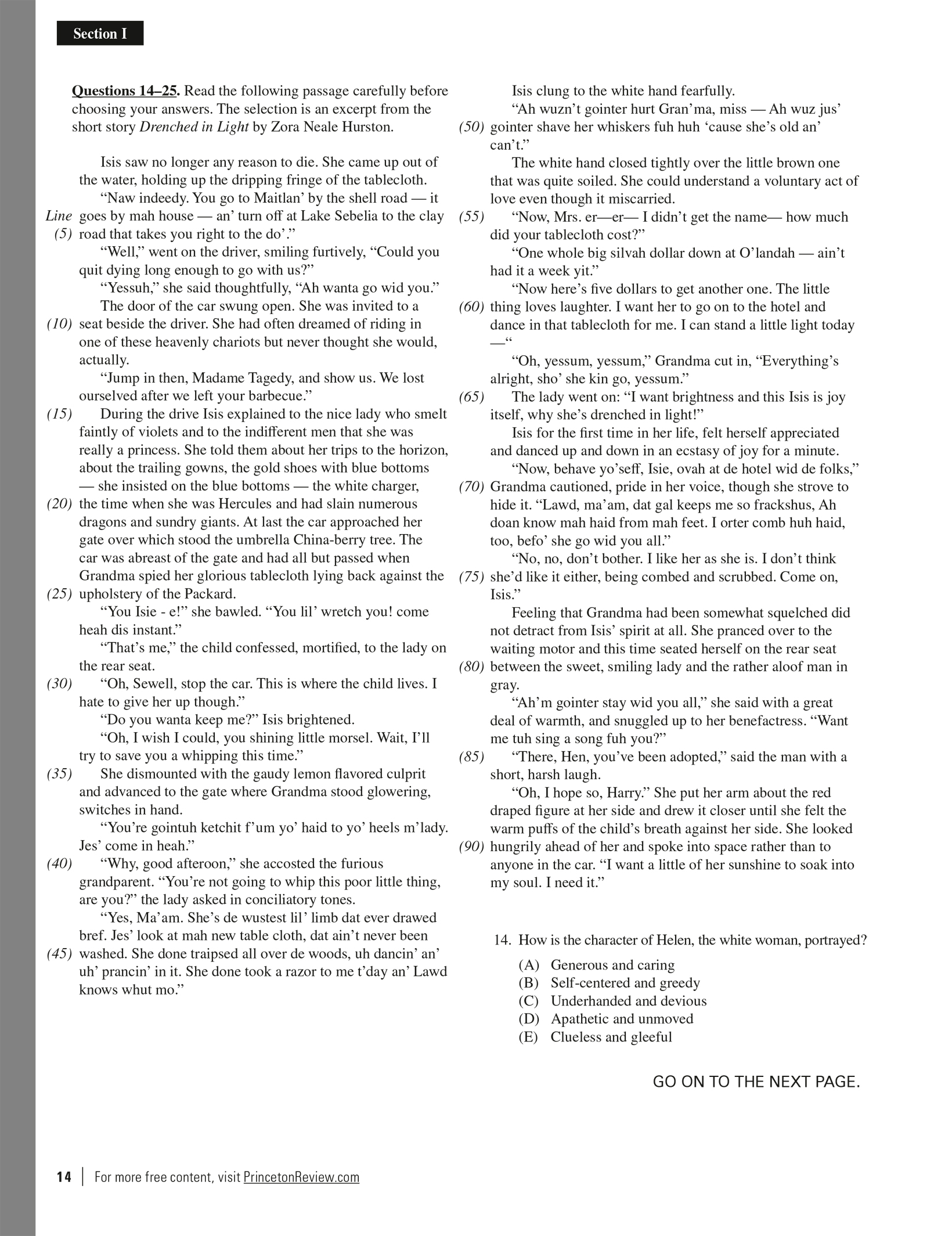 Extended ebook content for Princeton Review AP English Literature & Composition Prep, 24th ...