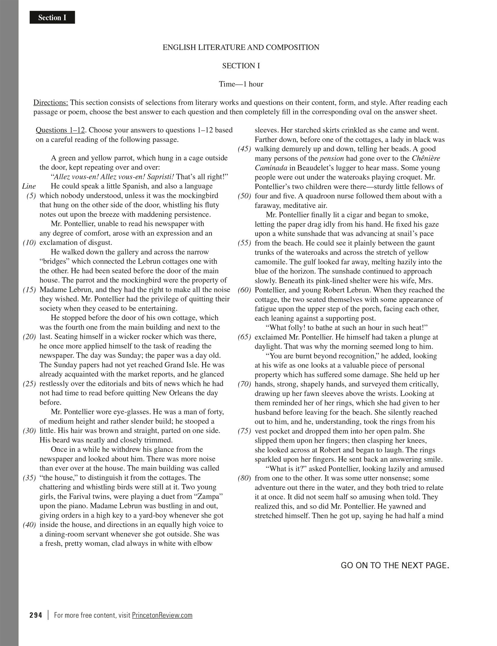 Extended ebook content for Princeton Review AP English Literature ...
