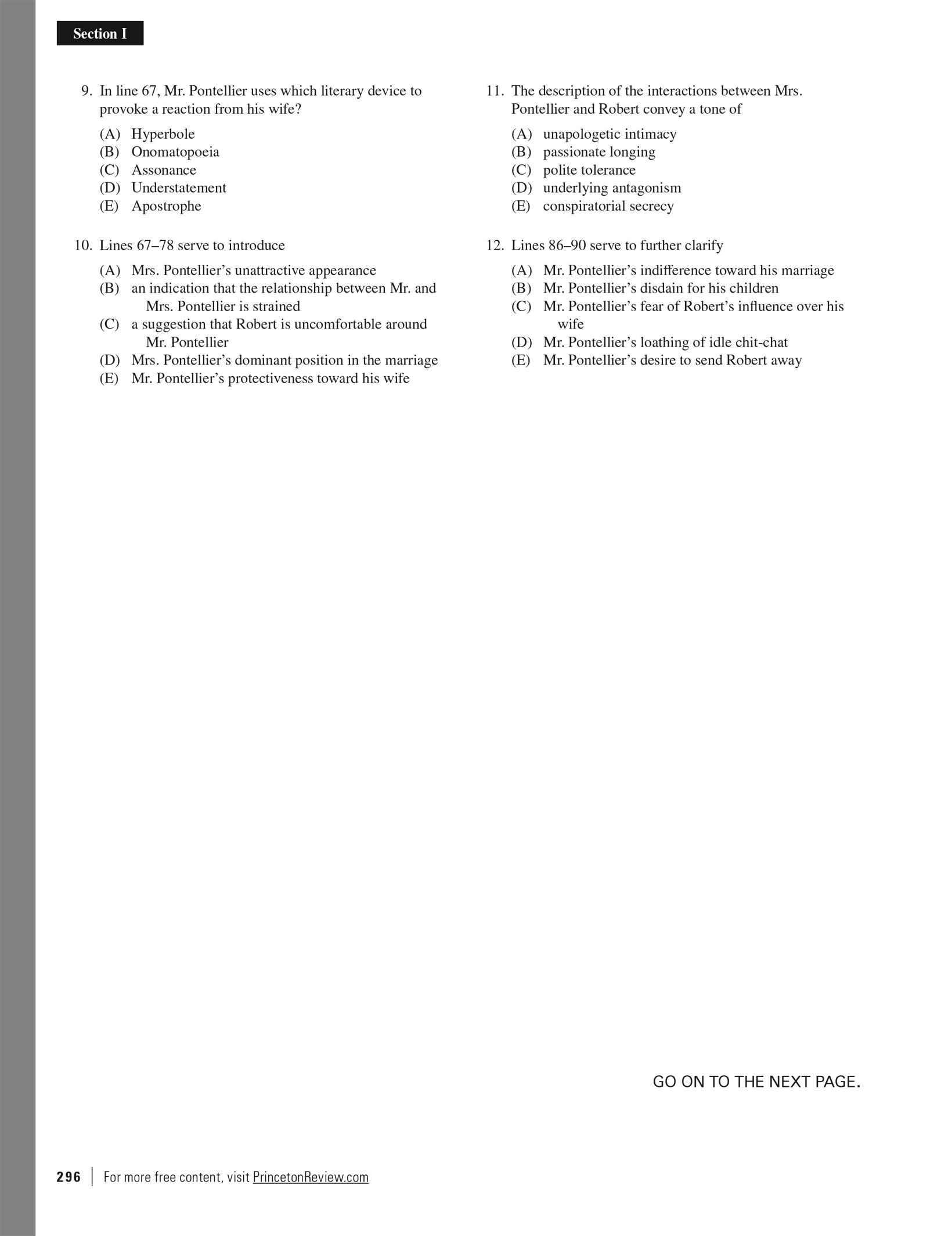 Extended ebook content for Princeton Review AP English Literature ...