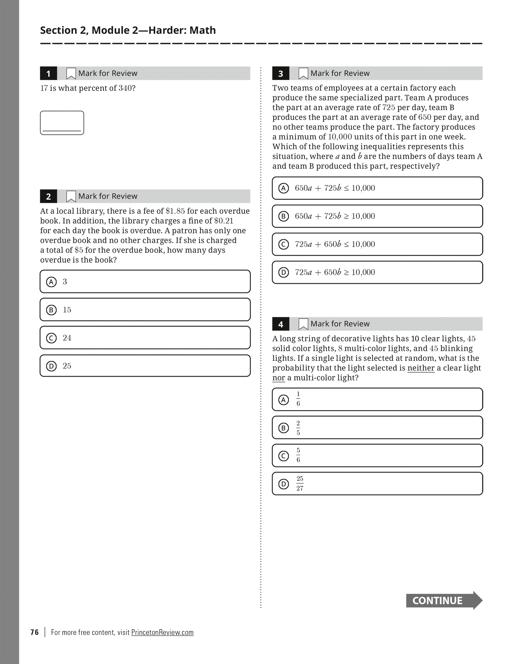 Extended ebook content for Princeton Review PSAT 8/9 Prep, 2nd Edition ...