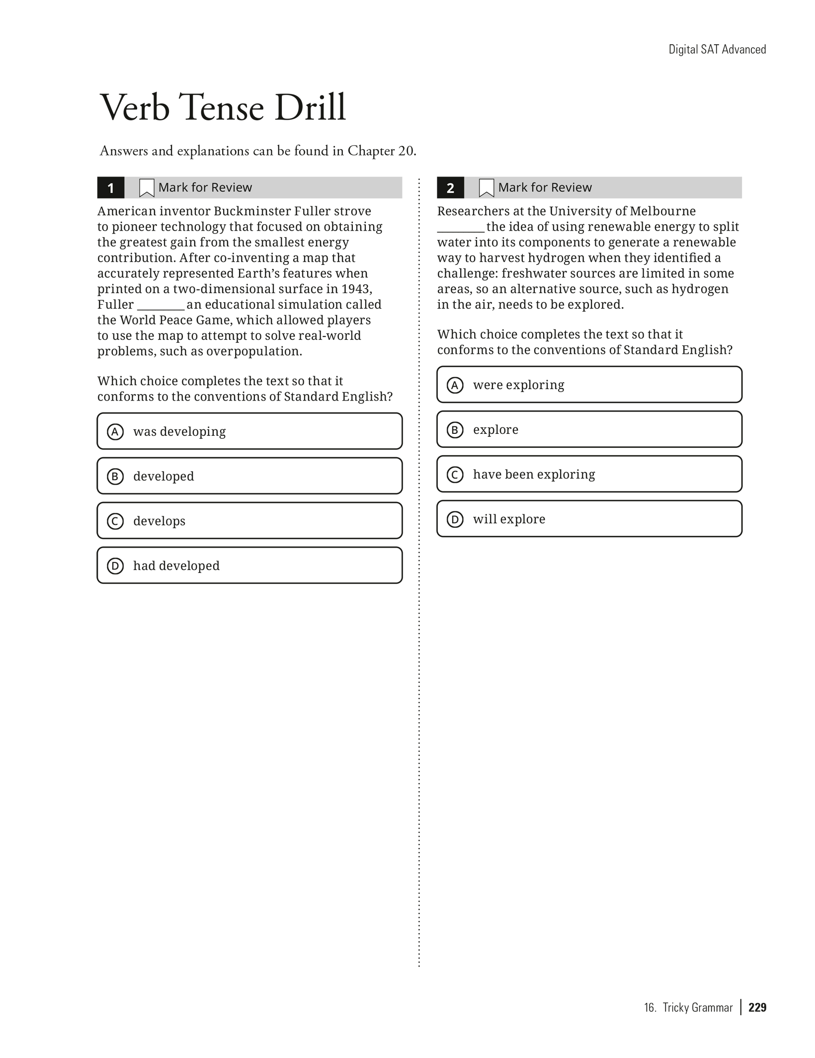 Extended ebook content for Princeton Review Digital SAT Advanced, 2nd ...