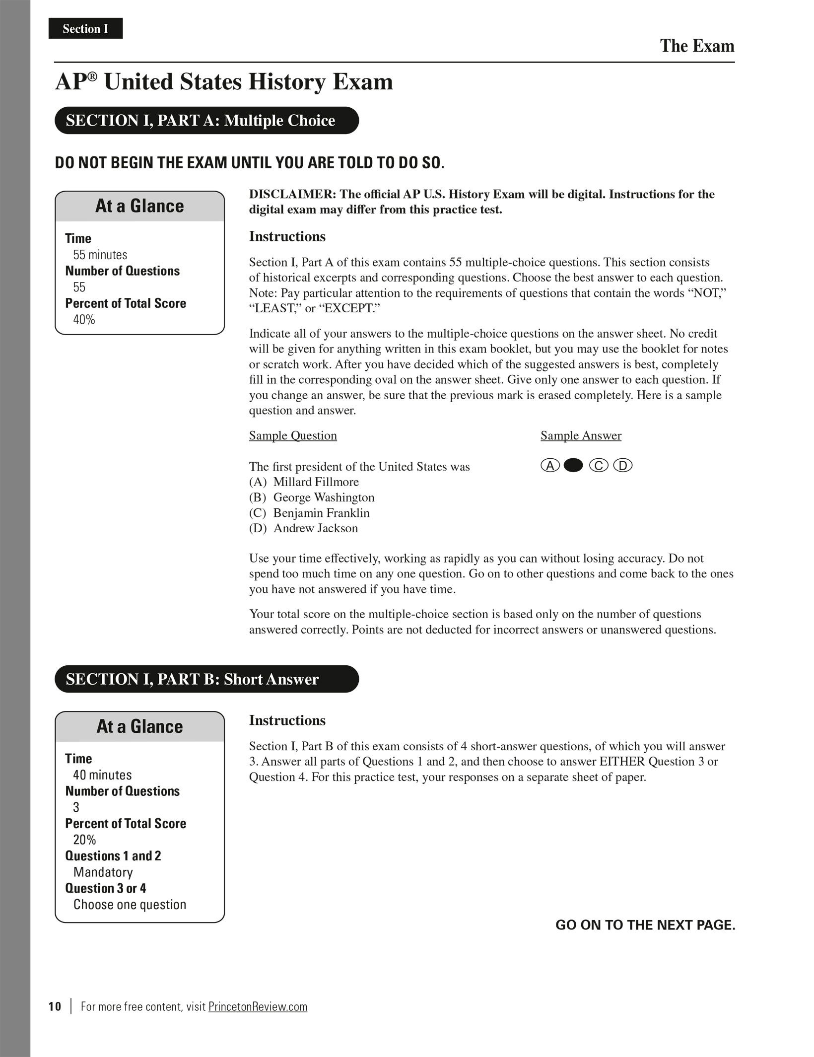 Extended ebook content for Princeton Review AP U.S. History Premium ...