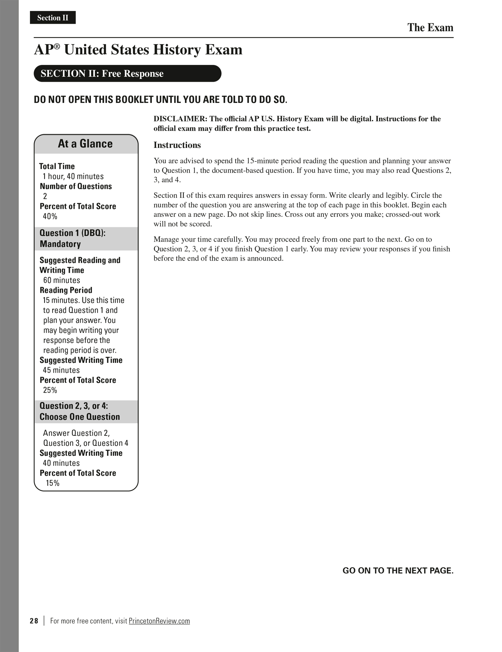 Extended ebook content for Princeton Review AP U.S. History Premium ...