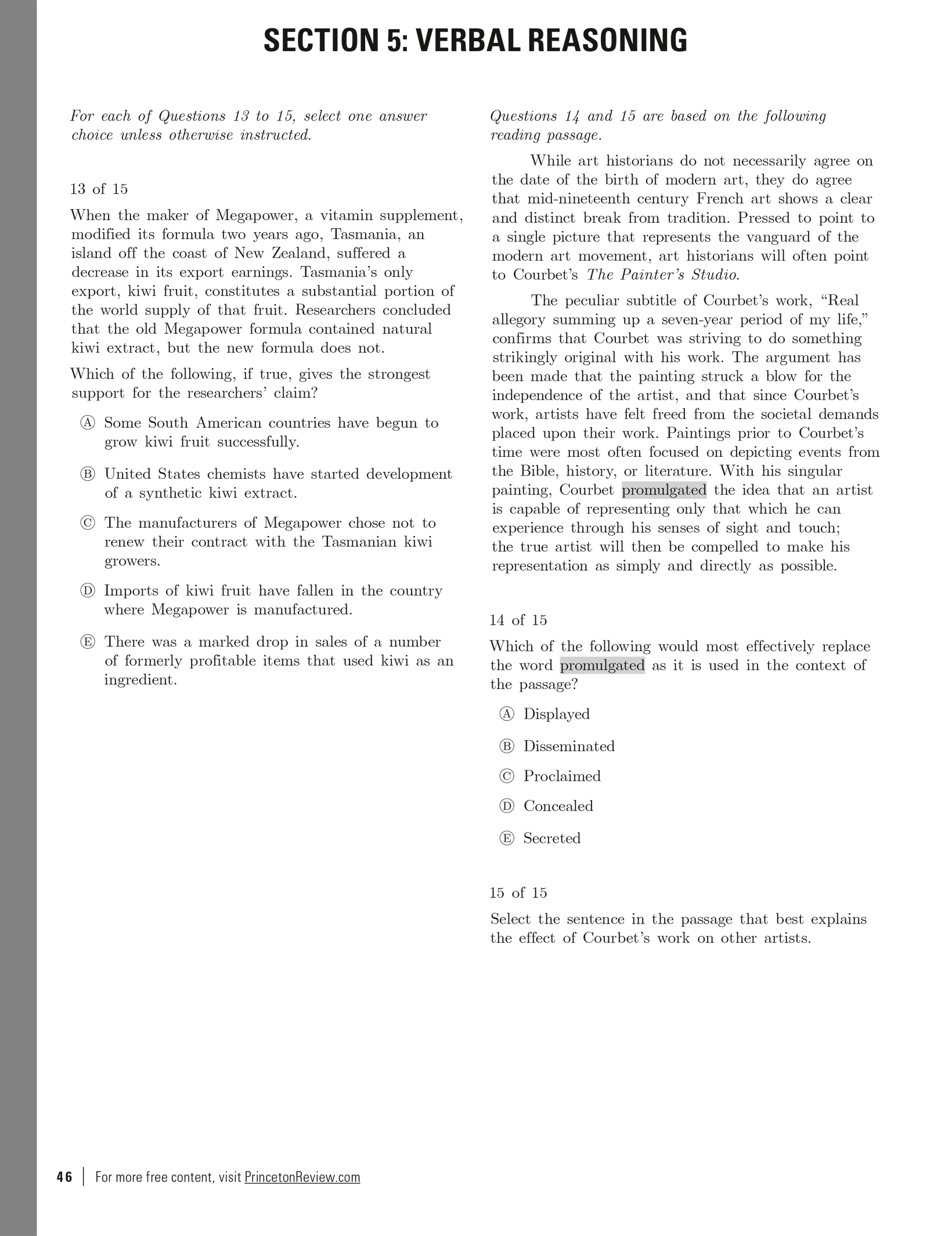 Extended ebook content for Princeton Review GRE Premium Prep, 36th ...