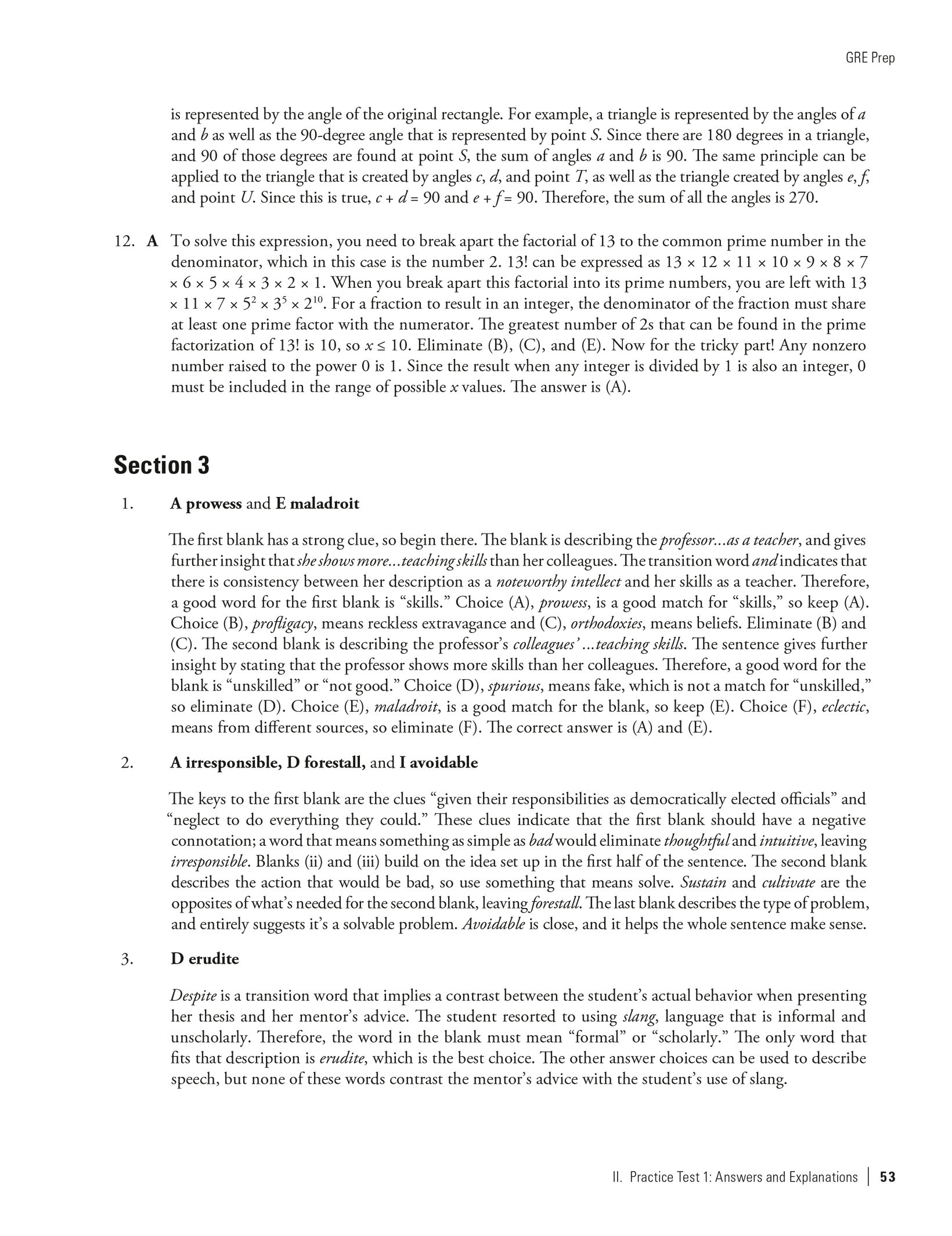 Extended ebook content for Princeton Review GRE Premium Prep, 36th ...