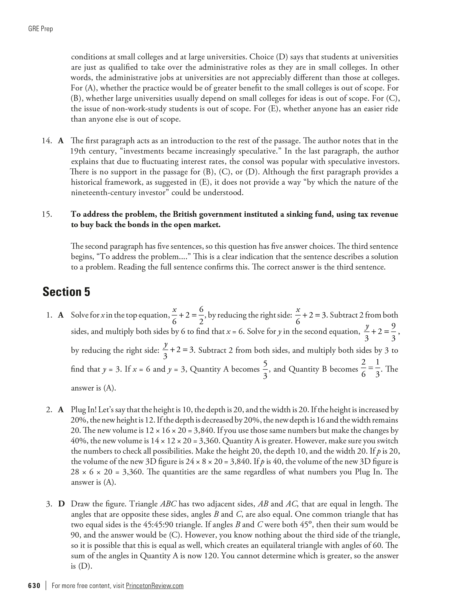 Extended ebook content for Princeton Review GRE Premium Prep, 36th ...