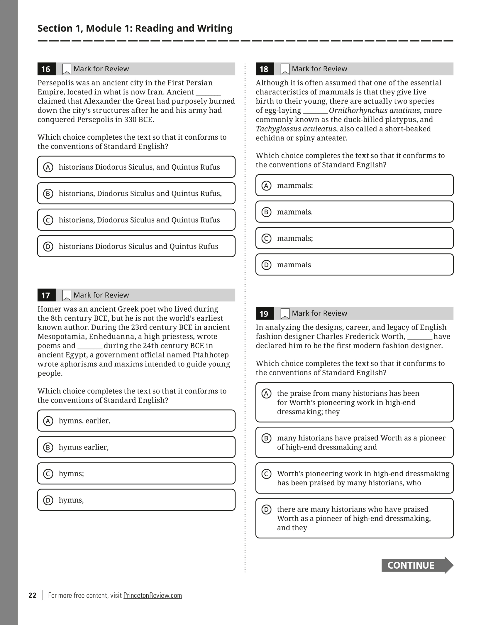 Extended ebook content for Princeton Review Digital SAT Premium Prep ...