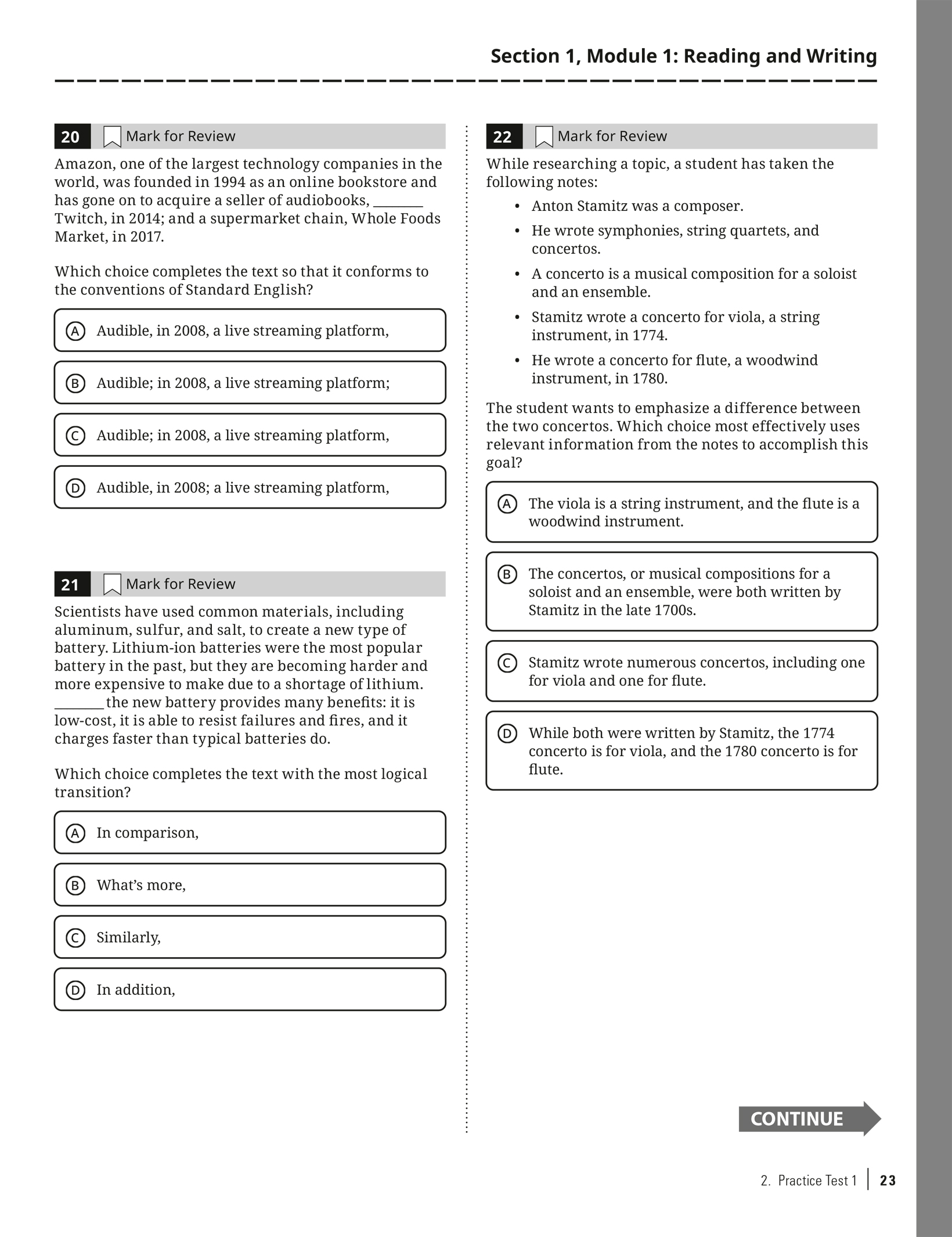 Extended ebook content for Princeton Review Digital SAT Premium Prep ...