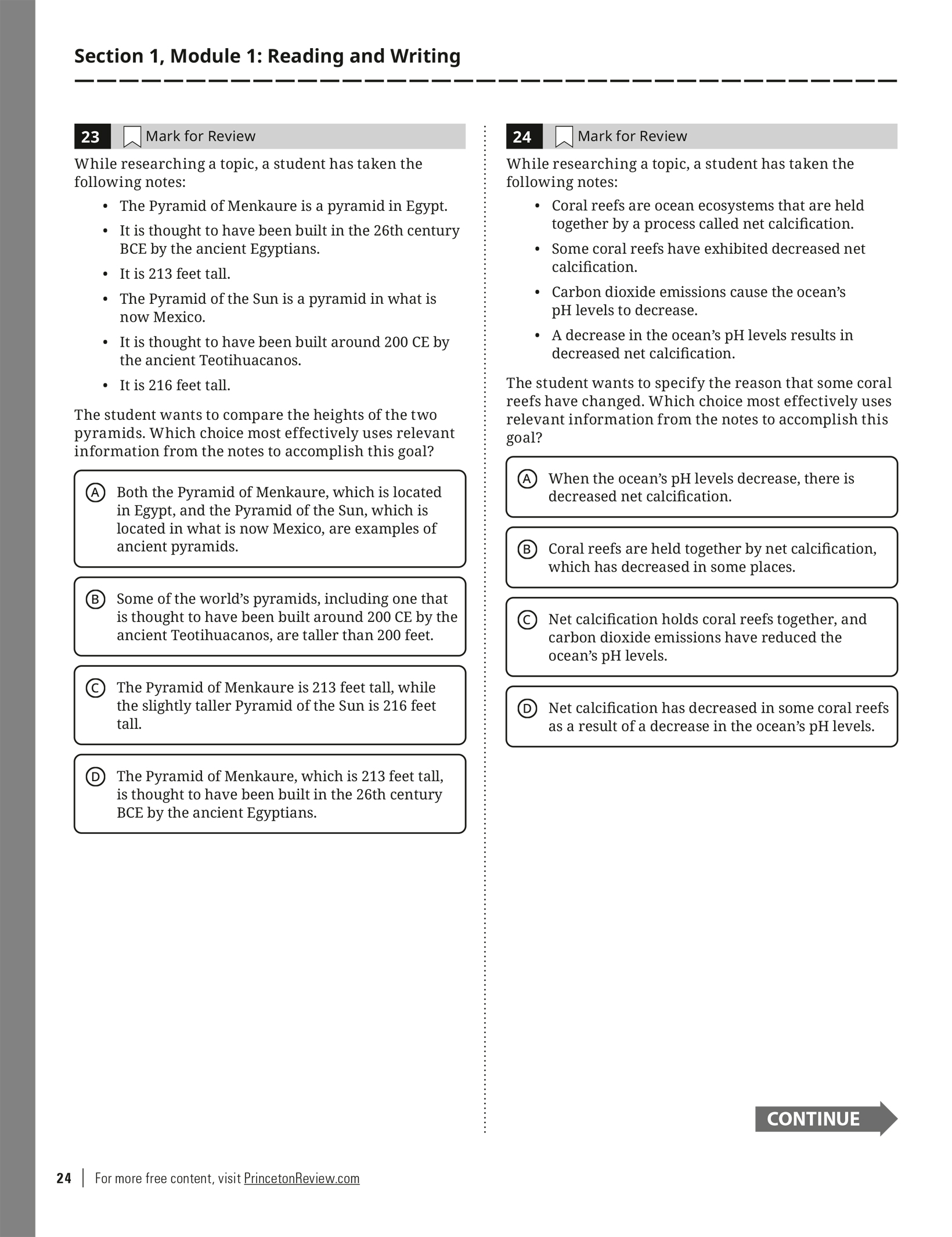 Extended ebook content for Princeton Review Digital SAT Premium Prep ...