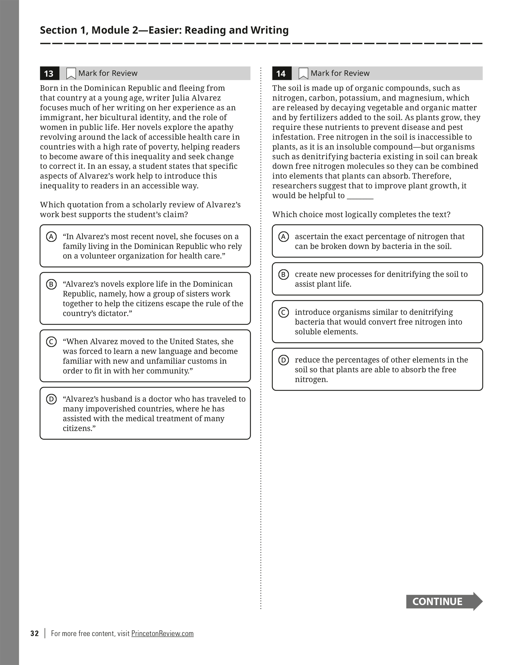 Extended ebook content for Princeton Review Digital SAT Premium Prep ...