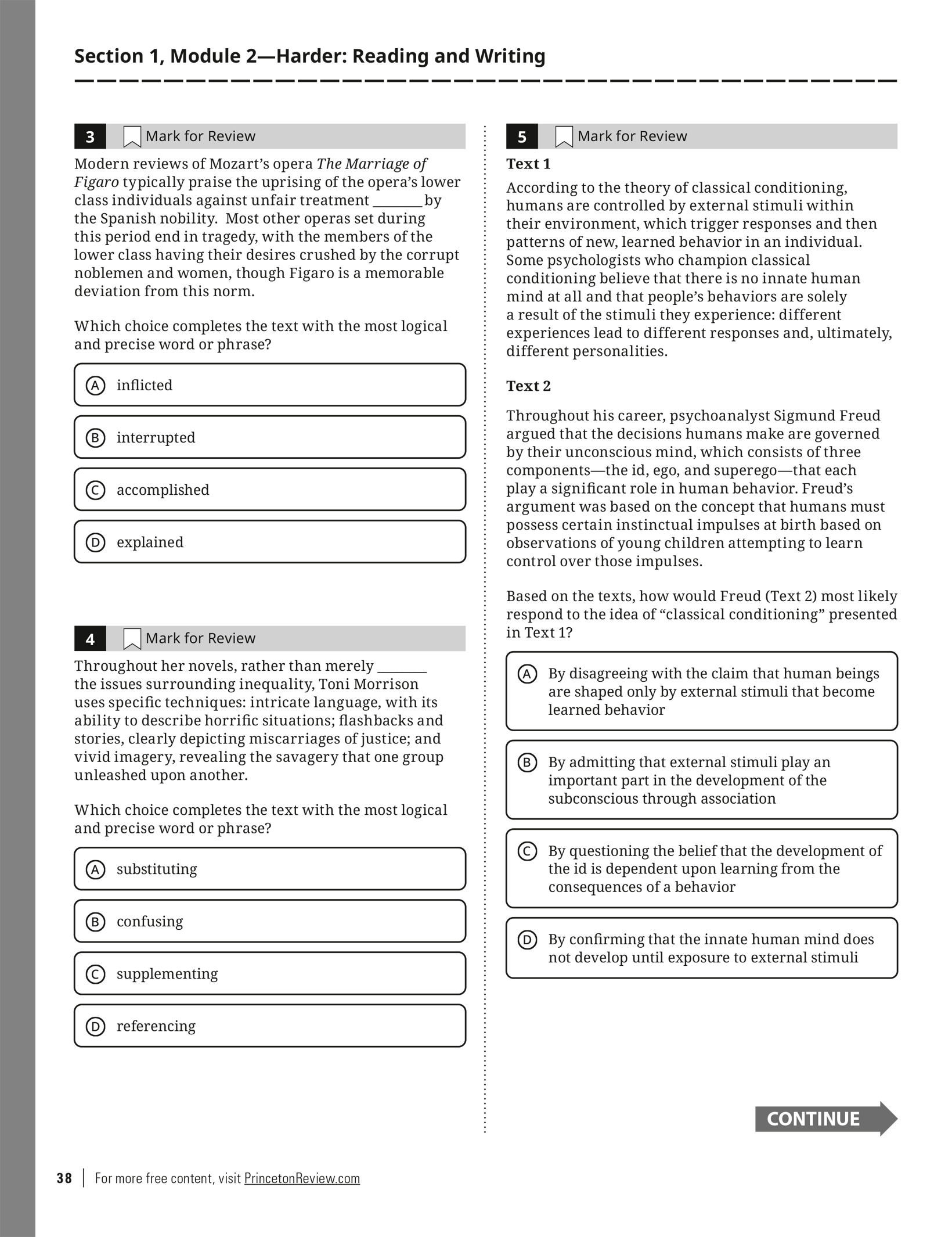 Extended ebook content for Princeton Review Digital SAT Premium Prep ...
