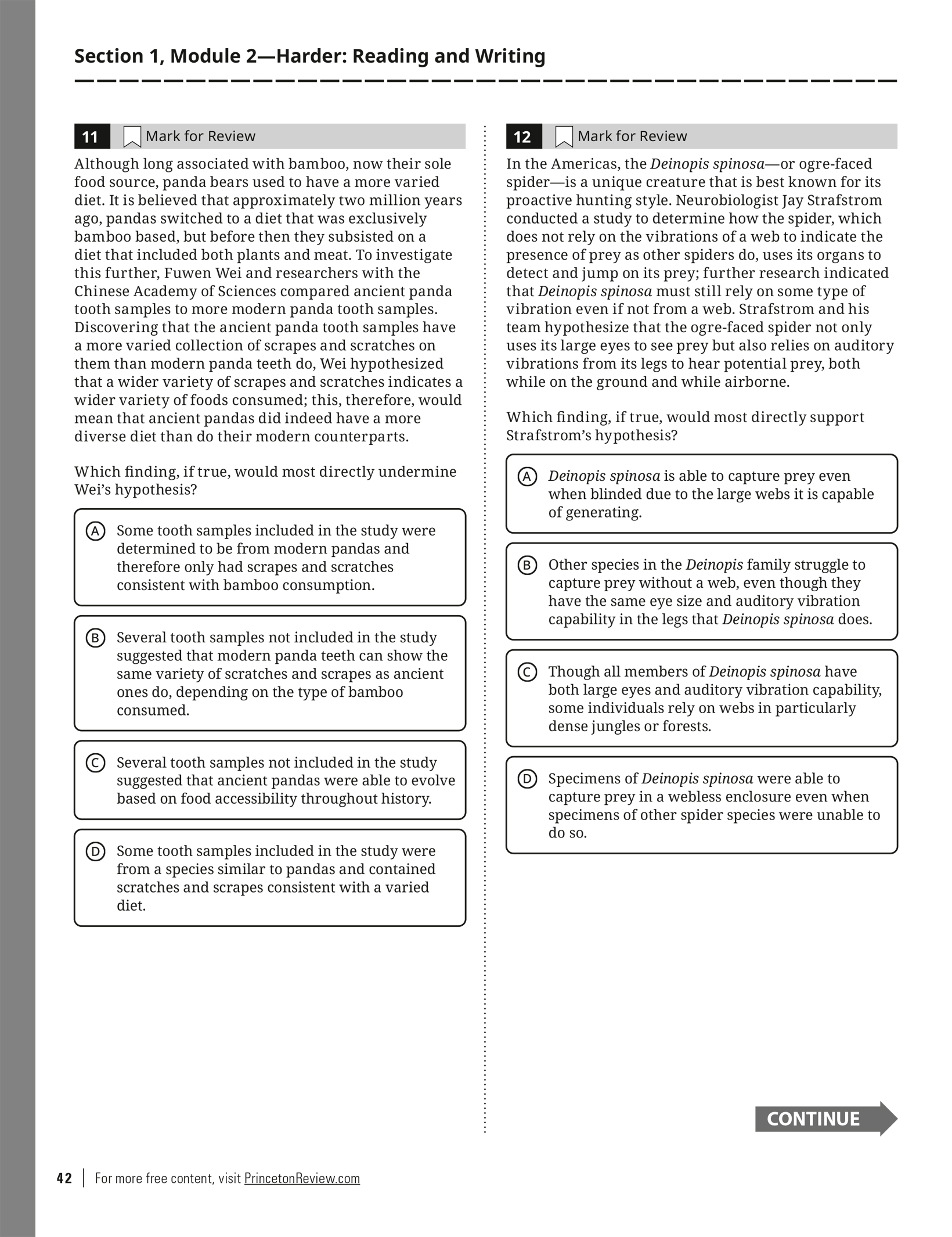 Extended ebook content for Princeton Review Digital SAT Premium Prep ...
