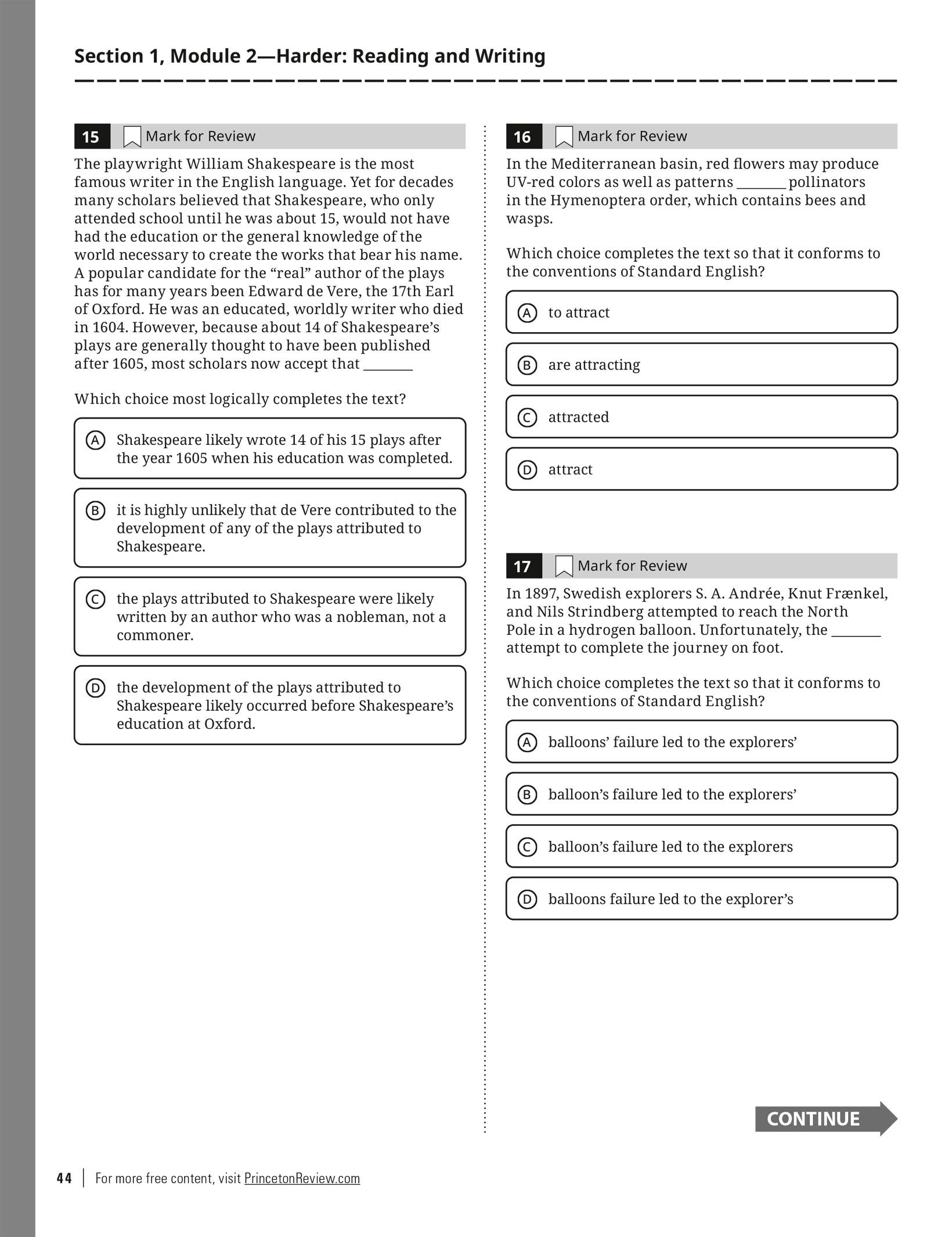 Extended ebook content for Princeton Review Digital SAT Premium Prep ...