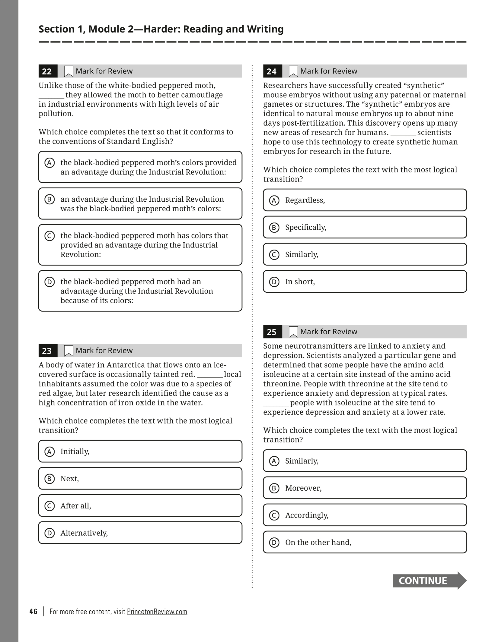 Extended ebook content for Princeton Review Digital SAT Premium Prep ...