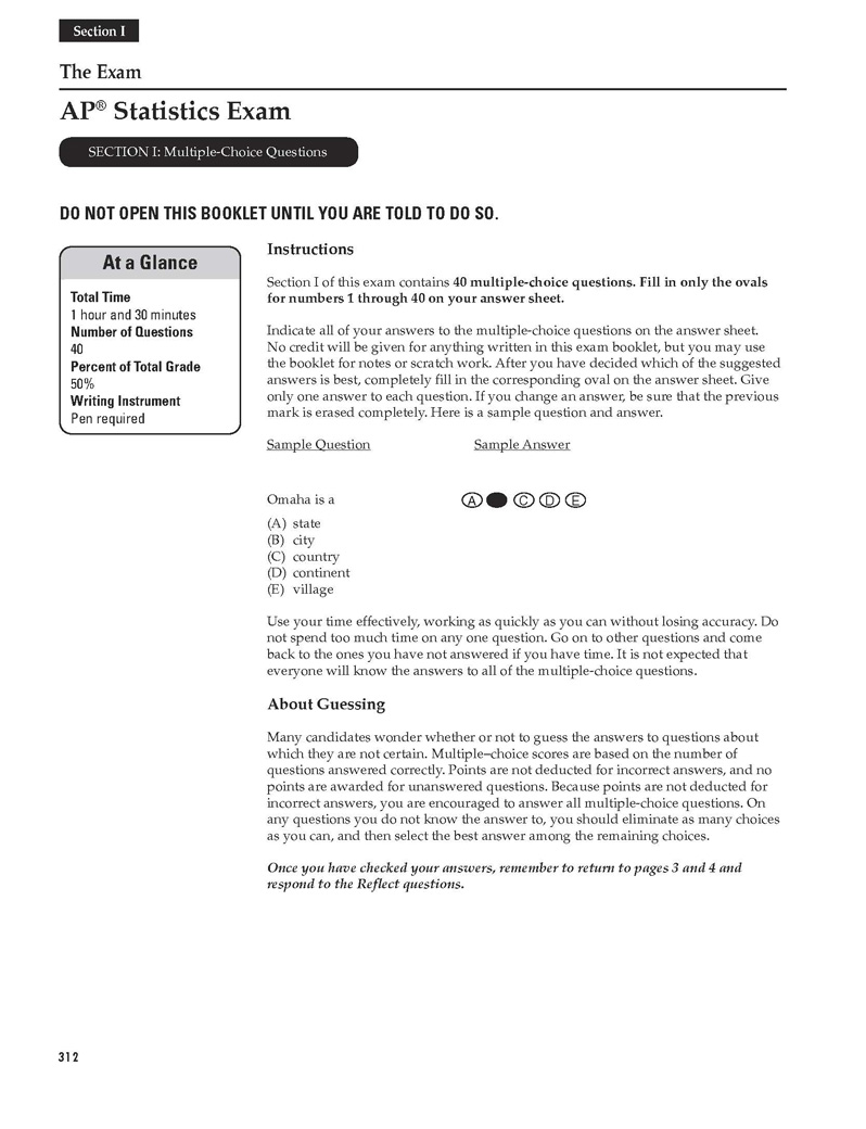 Extended ebook content for Cracking the AP Statistics Exam, 2014 ...