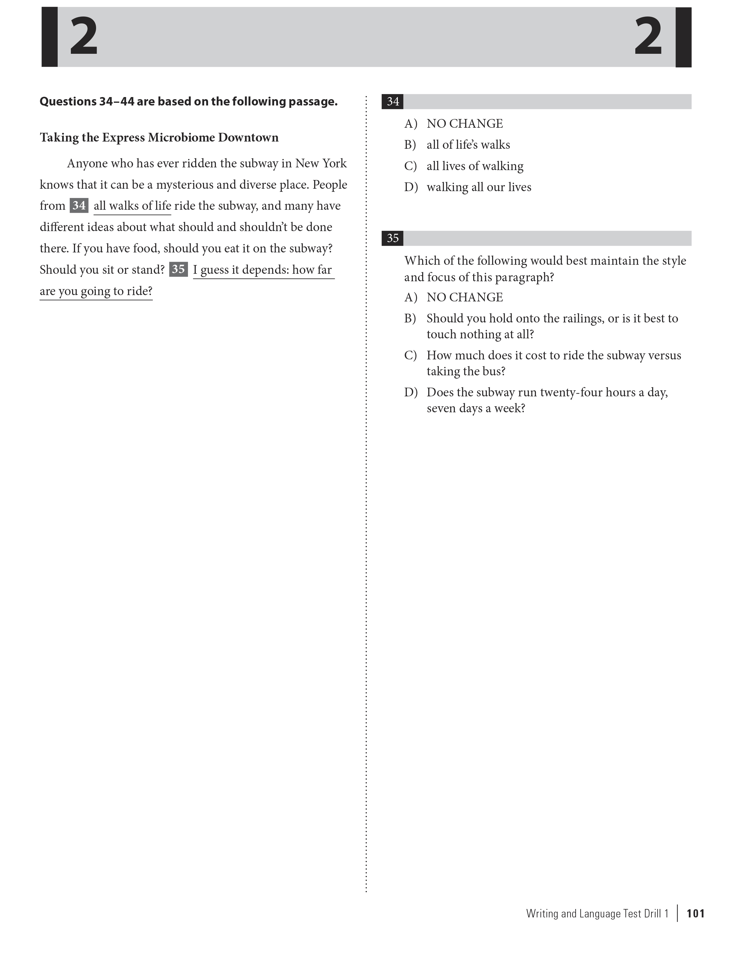 Extended ebook content for Workout for the New PSAT: Writing and ...