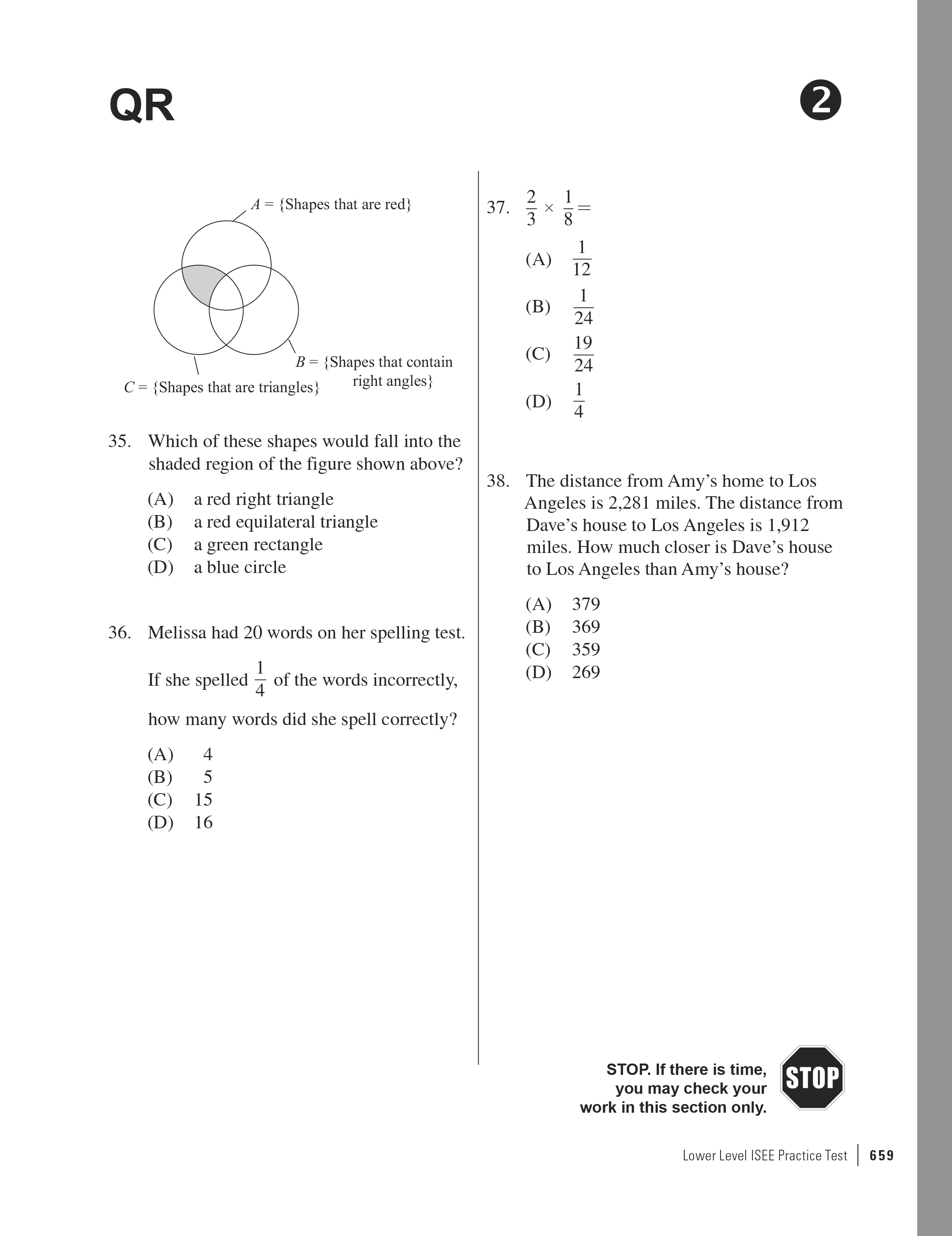 Extended ebook content for Cracking the SSAT & ISEE 2016 Edition: Lower ...
