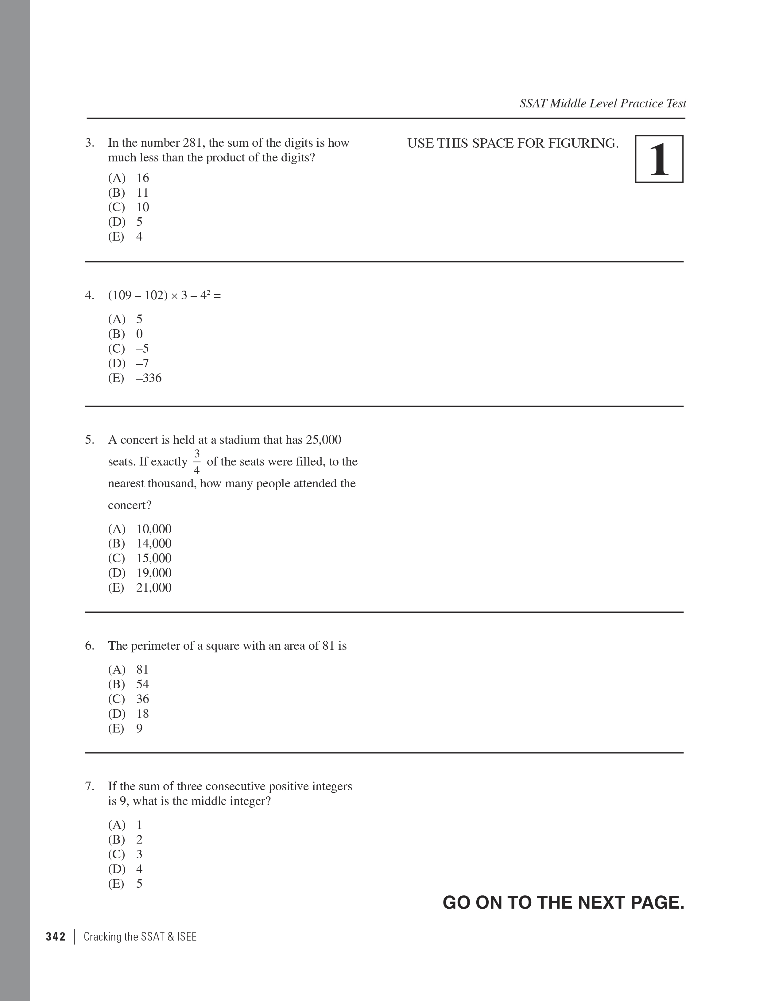 Extended ebook content for Cracking the SSAT & ISEE 2016 Edition ...