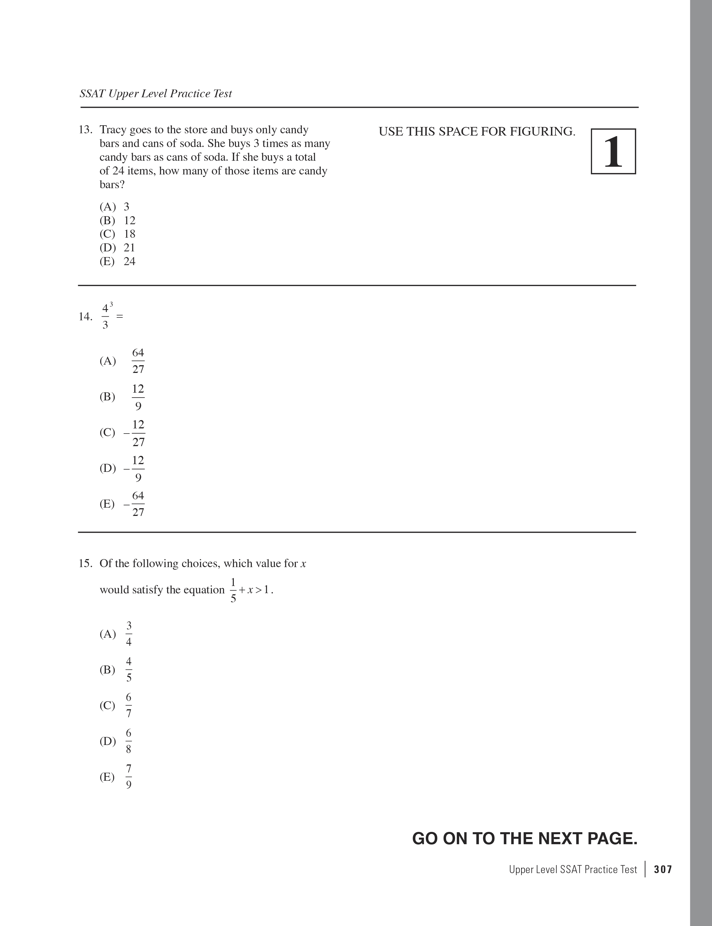 Extended ebook content for Cracking the SSAT & ISEE 2016 Edition: Upper ...