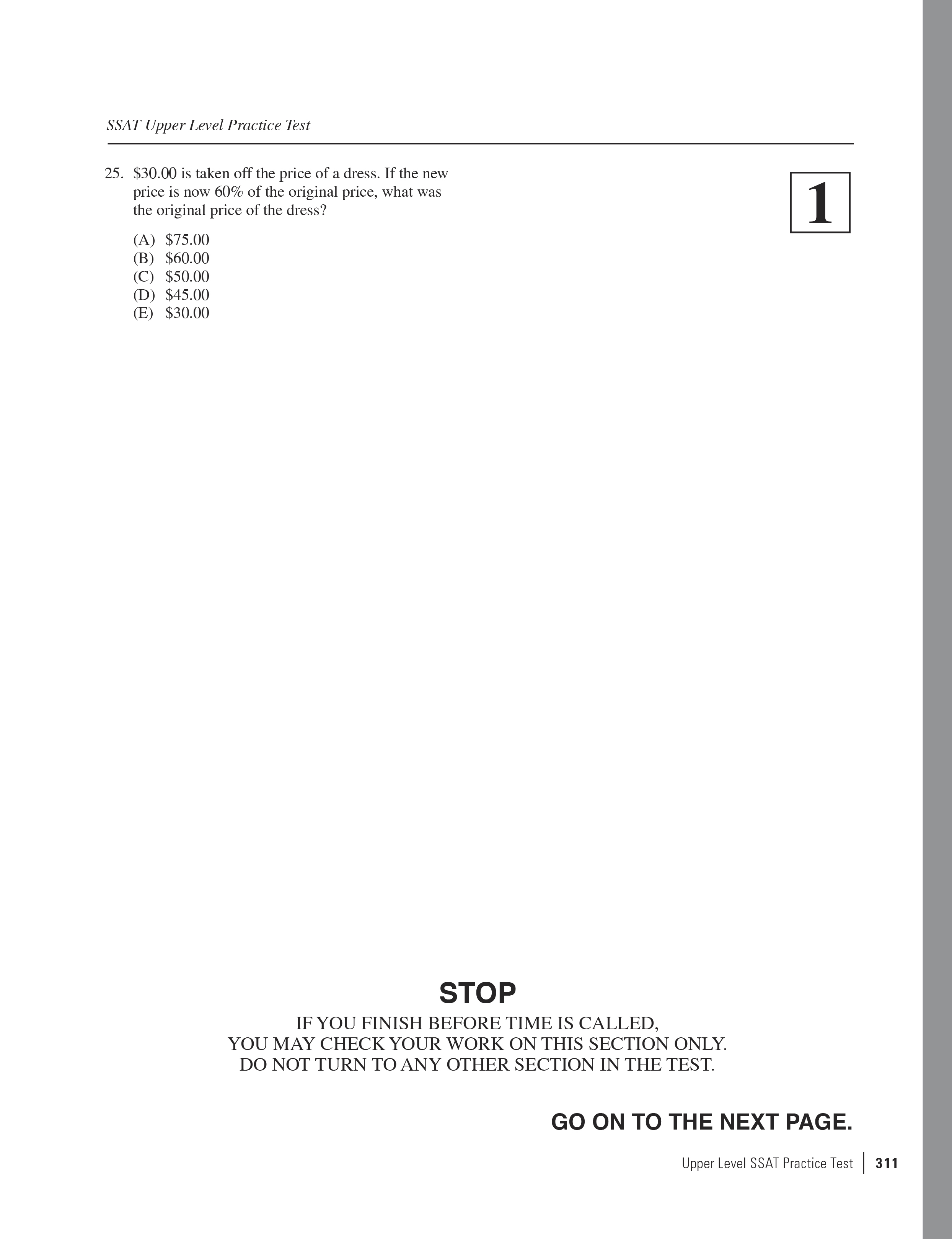 Extended ebook content for Cracking the SSAT & ISEE 2016 Edition: Upper ...