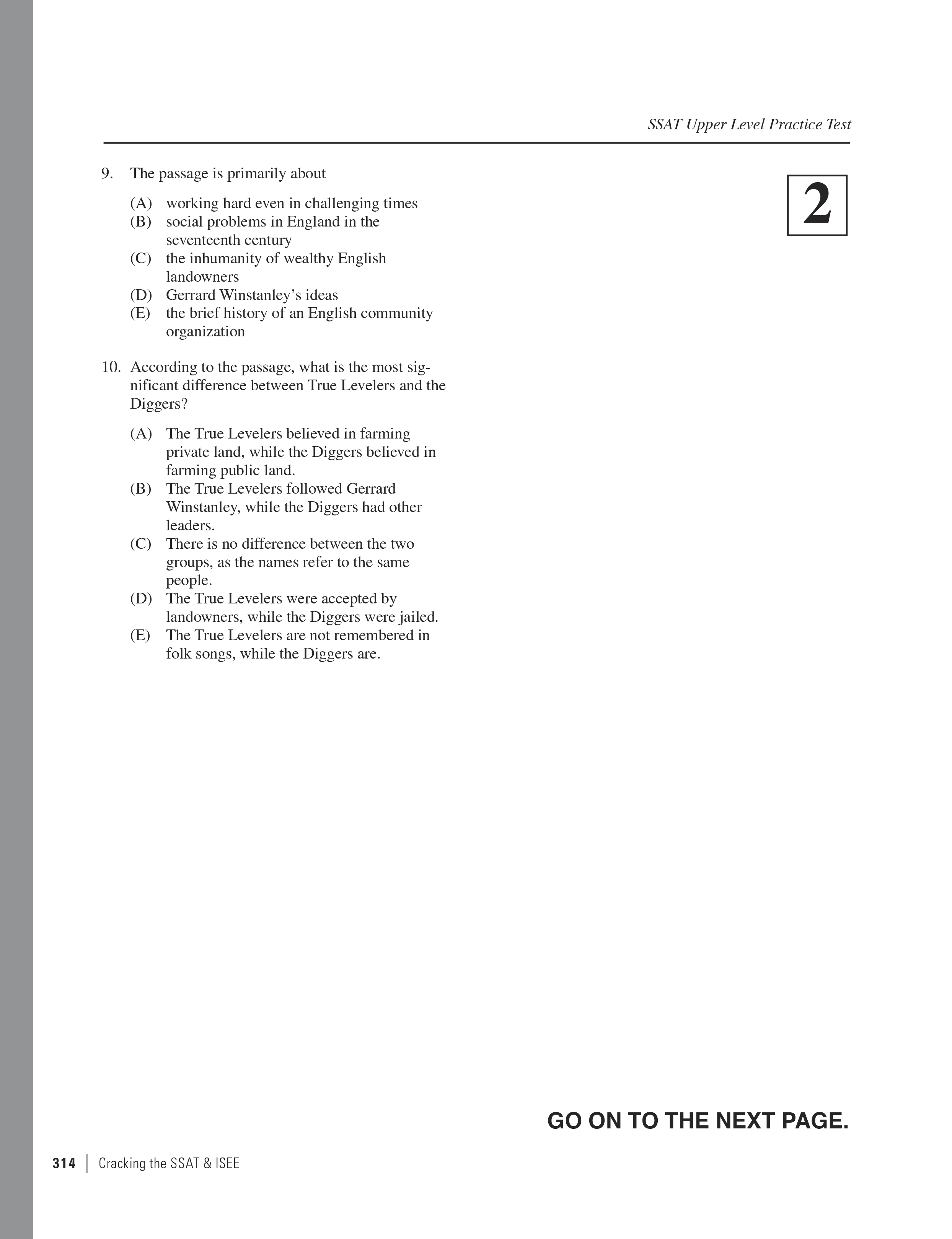 Extended ebook content for Cracking the SSAT & ISEE 2016 Edition: Upper ...