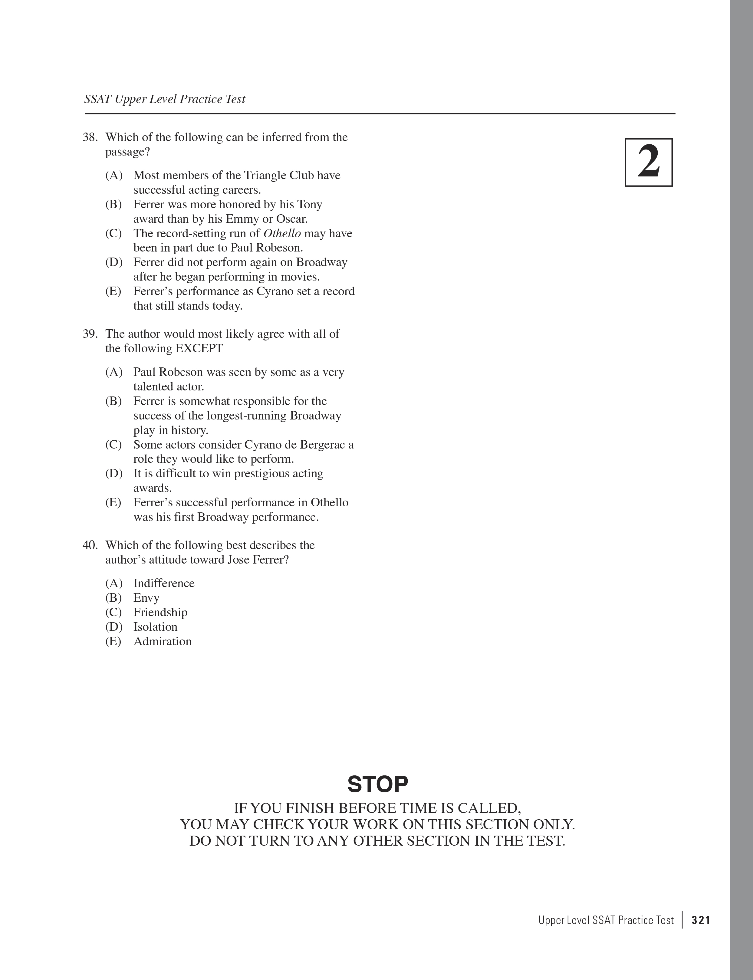 Extended ebook content for Cracking the SSAT & ISEE 2016 Edition: Upper ...