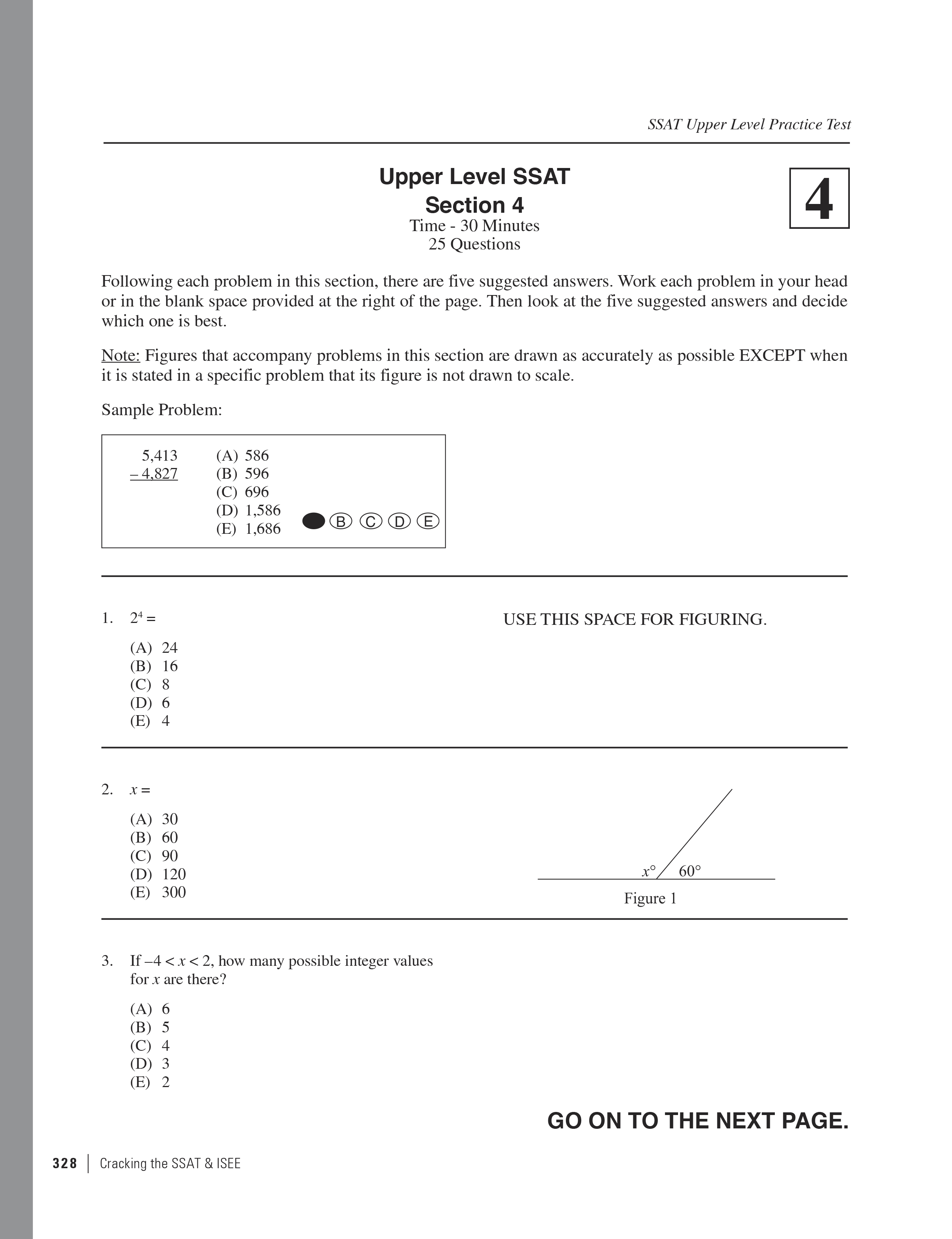 Extended ebook content for Cracking the SSAT & ISEE 2016 Edition: Upper ...