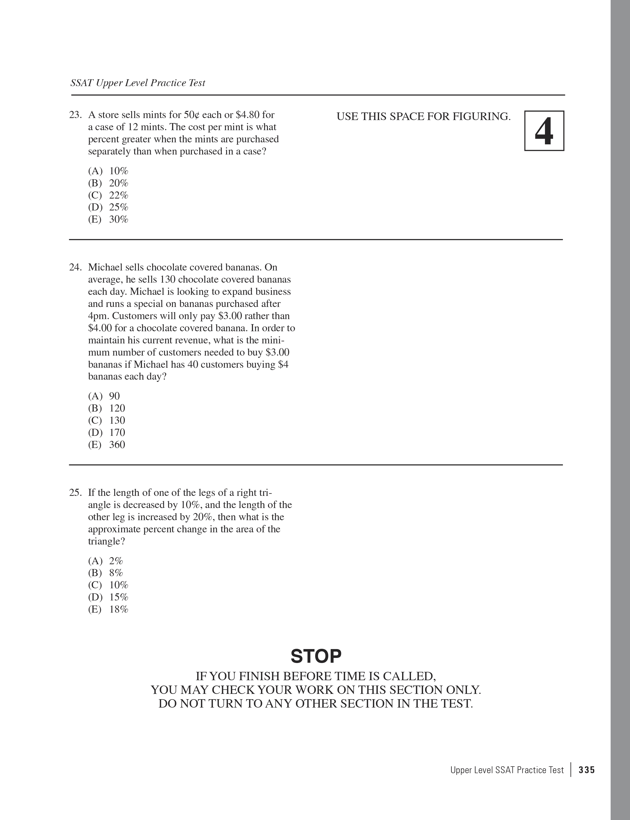 Extended ebook content for Cracking the SSAT & ISEE 2016 Edition: Upper ...