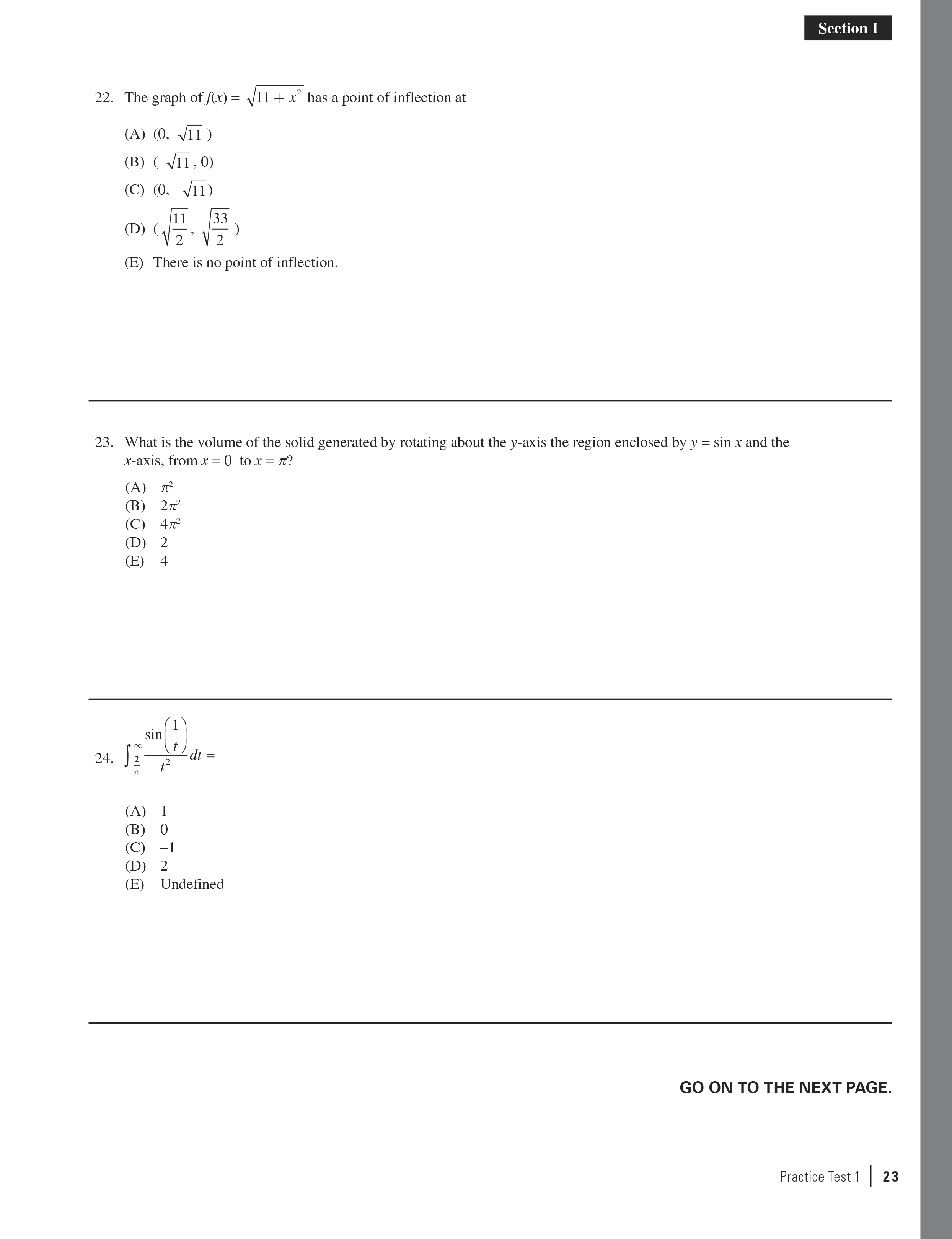 Extended ebook content for Cracking the AP Calculus BC Exam, 2016 ...
