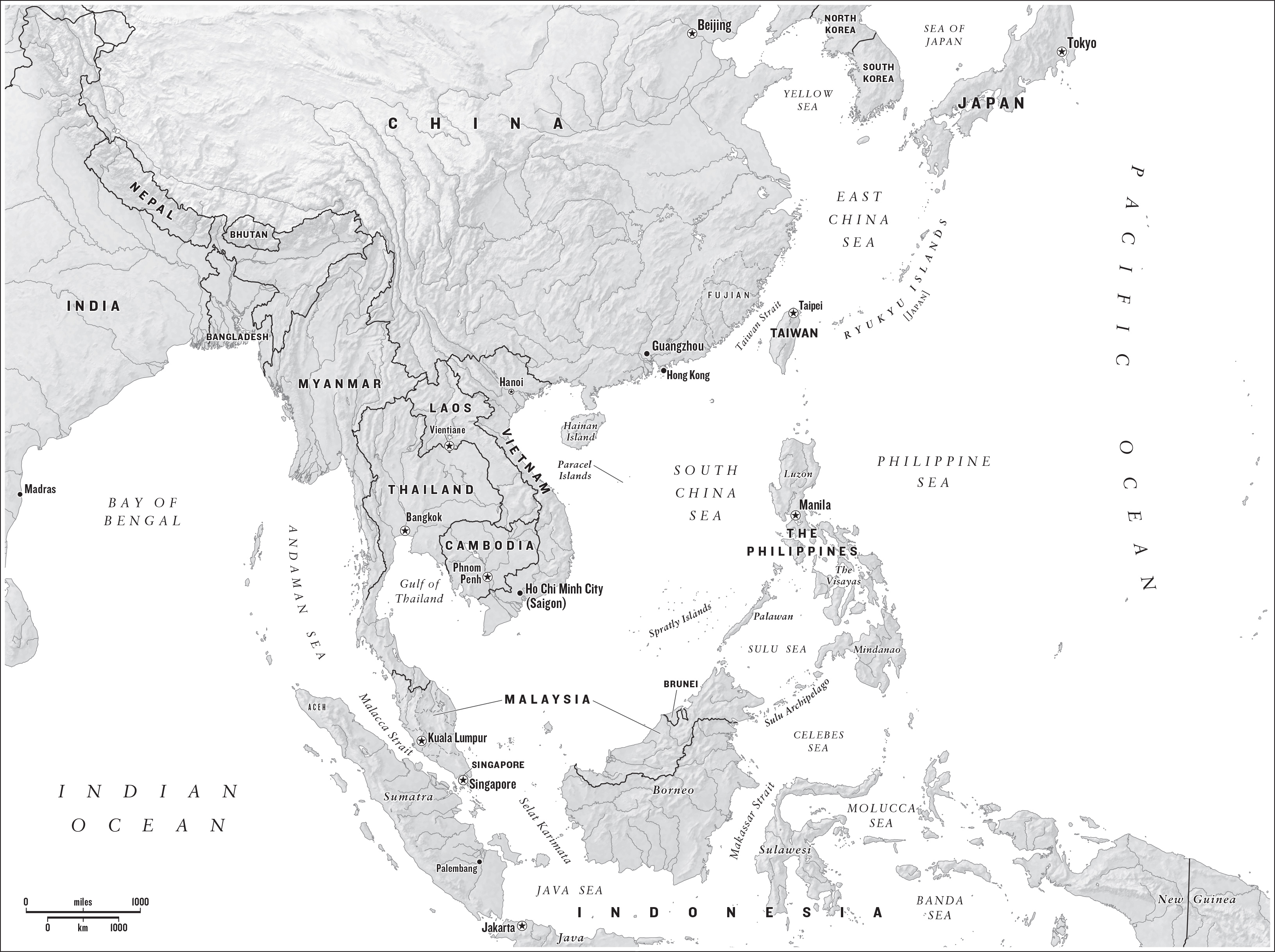 Extended ebook content for Asia's Cauldron: Map 1