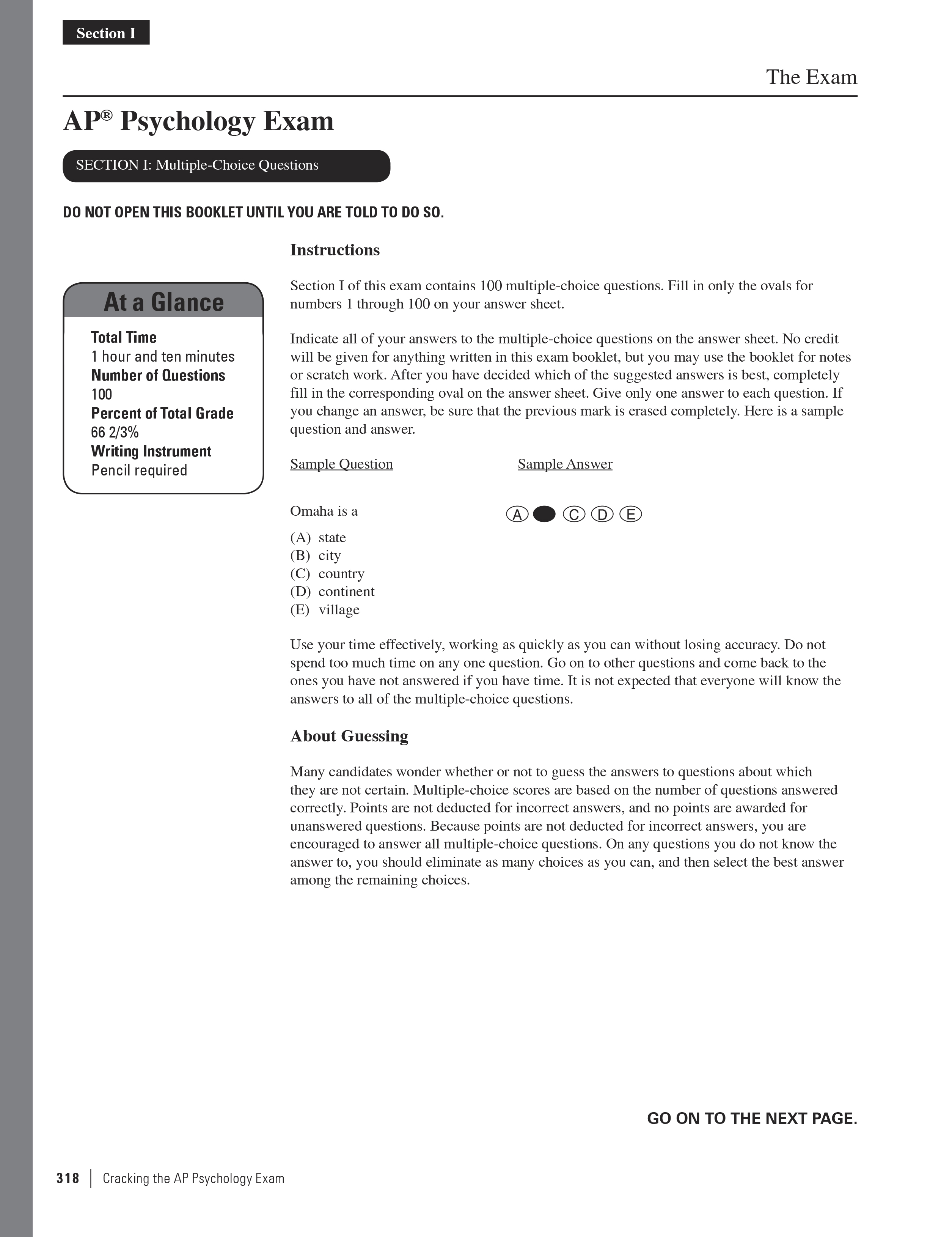 Extended ebook content for Cracking the AP Psychology Exam, 2016 ...