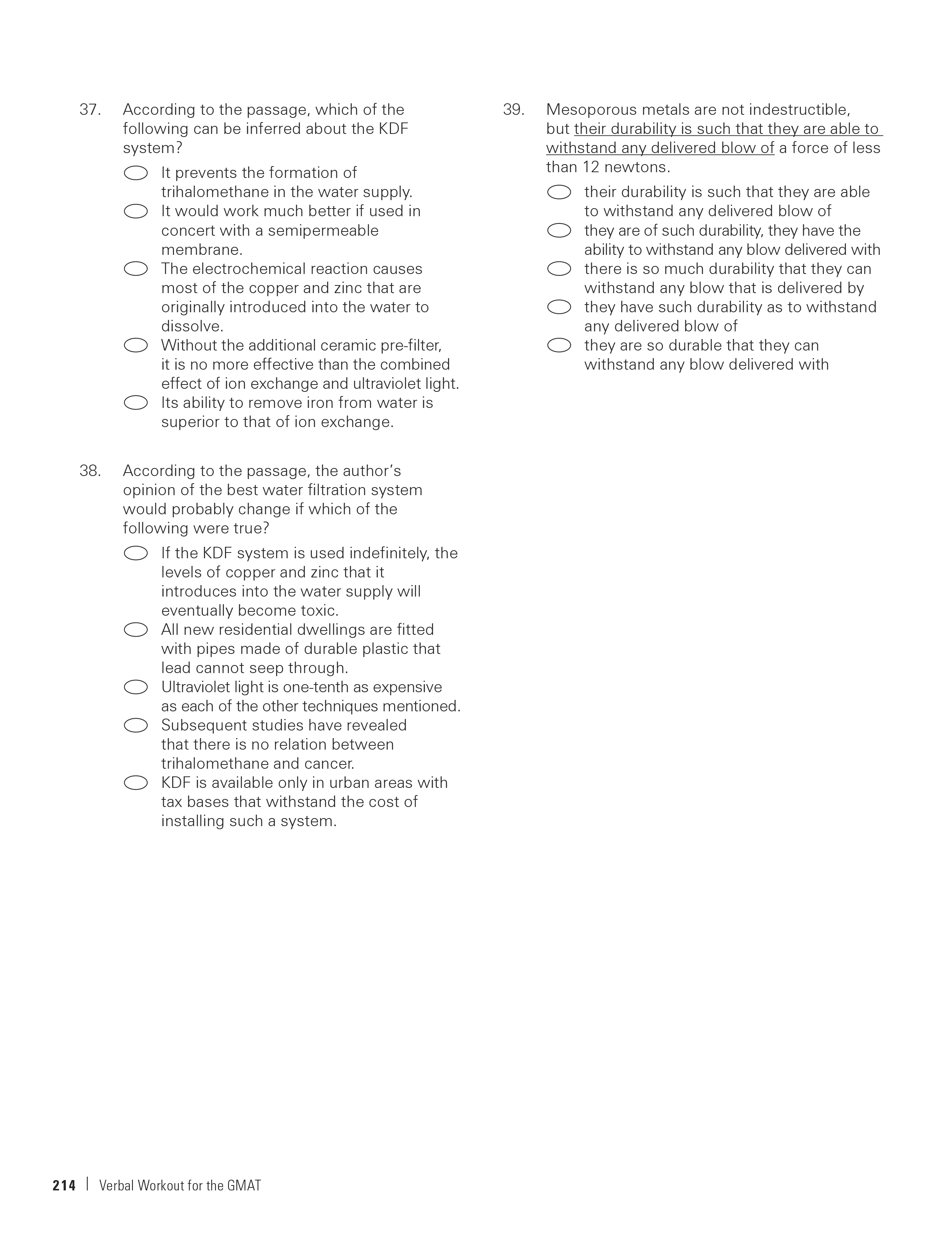 Extended ebook content for Verbal Workout for the GMAT, 4th Edition ...