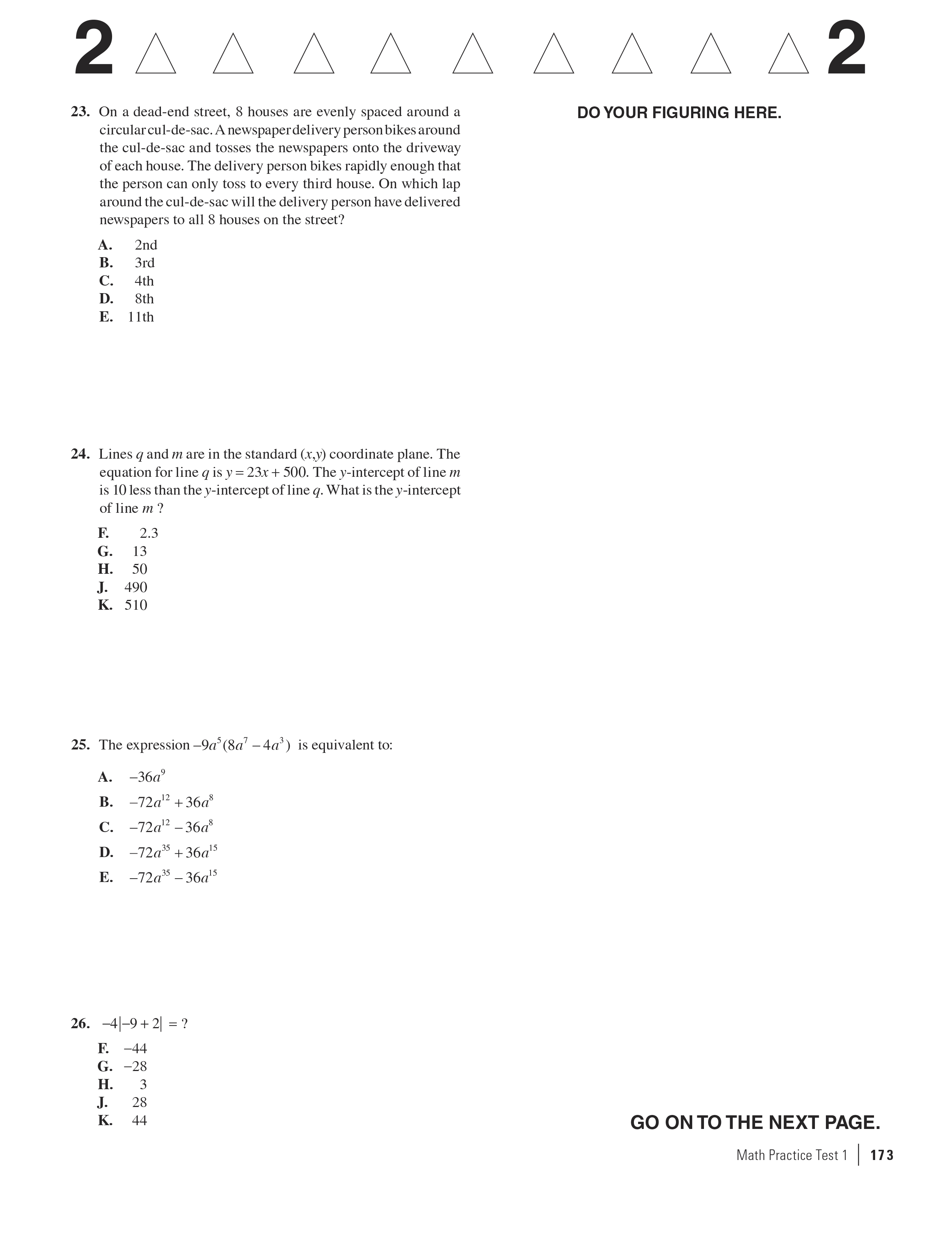 Extended ebook content for Math and Science Workout for the ACT, 3rd ...