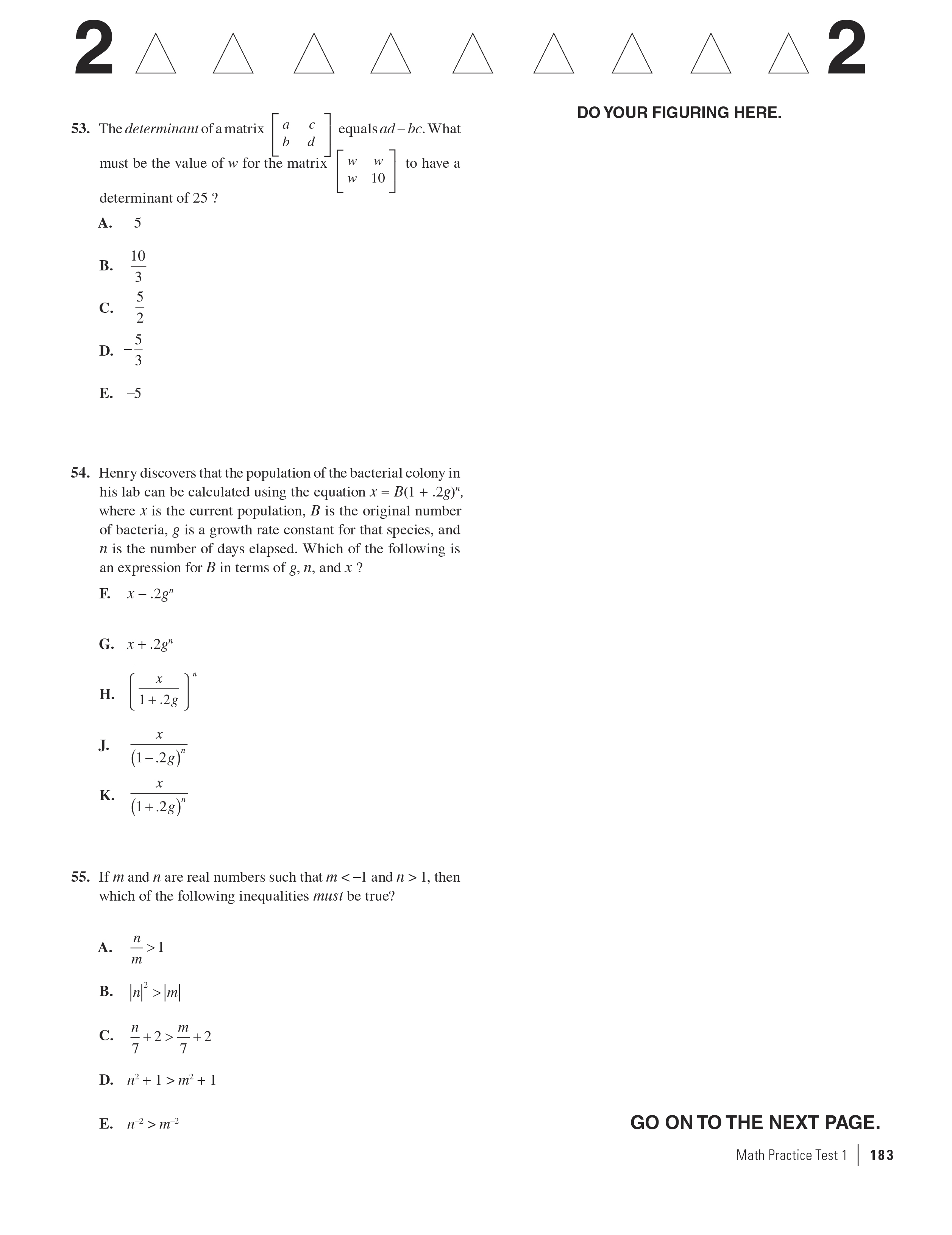 Extended ebook content for Math and Science Workout for the ACT, 3rd ...