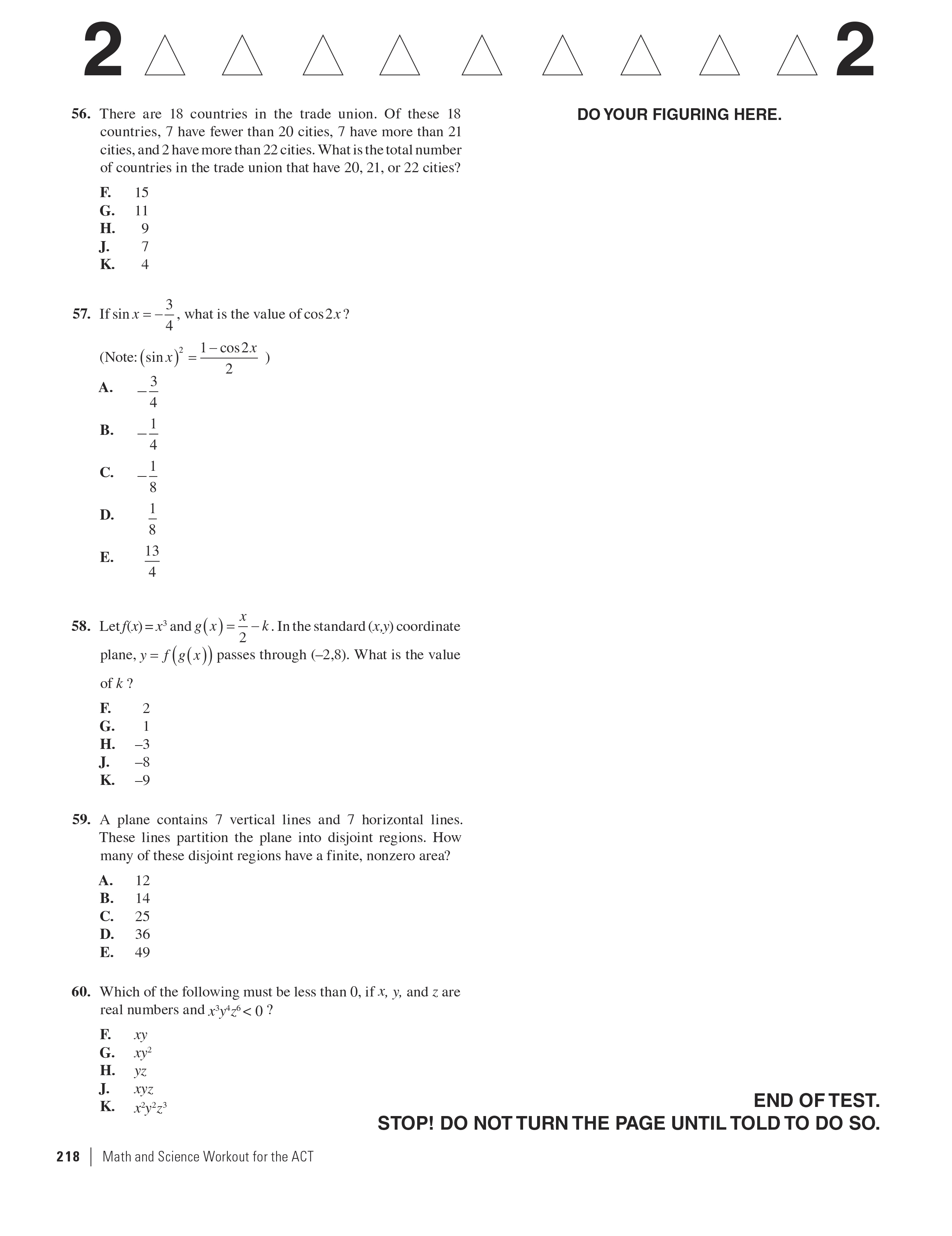 Act Math Practice Printable The Ultimate ACT Math Course (+FREE