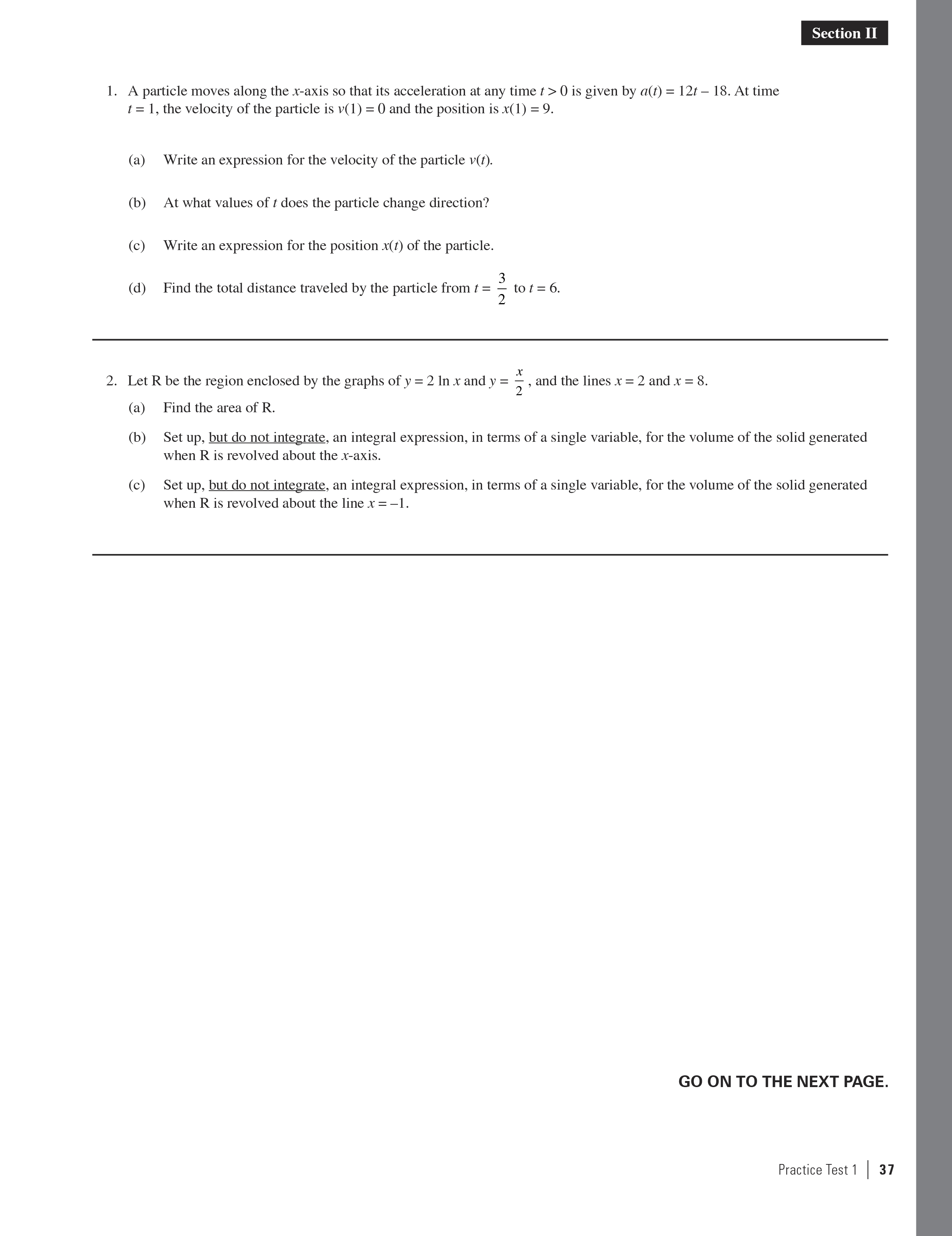 Extended ebook content for Cracking the AP Calculus AB Exam, 2017 ...