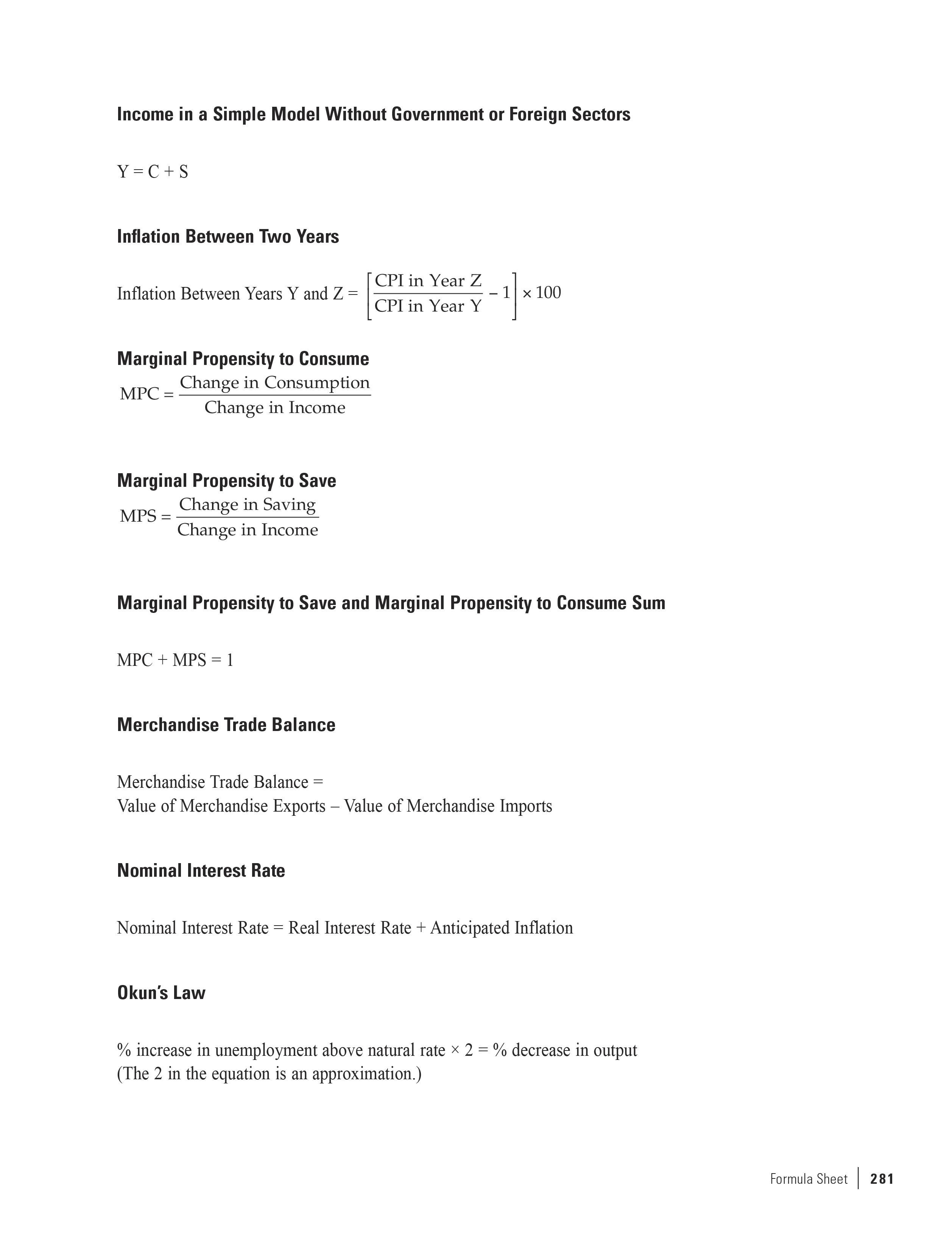 Extended ebook content for Cracking the AP Economics Macro & Micro Exam ...