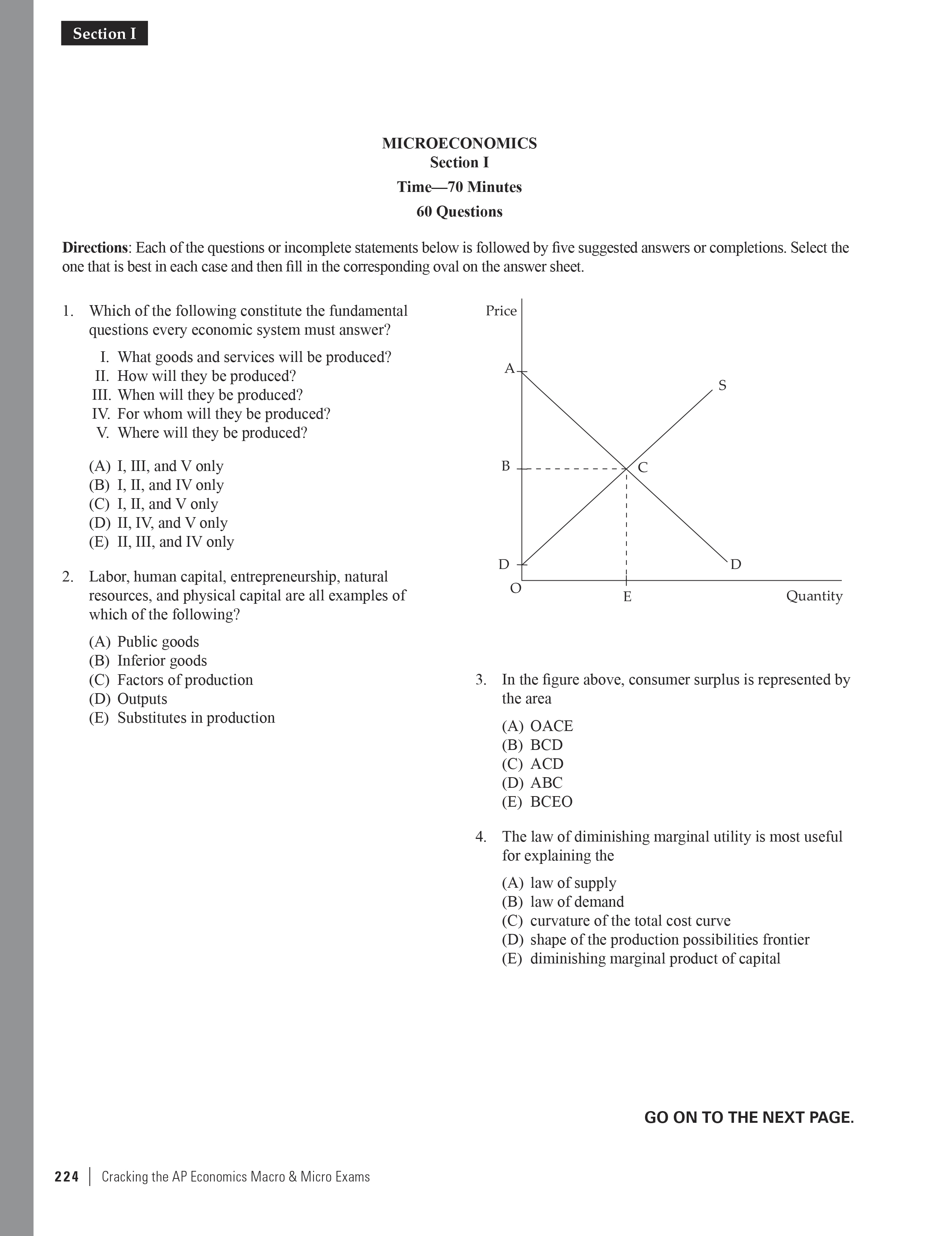 Extended ebook content for Cracking the AP Economics Macro & Micro Exam ...