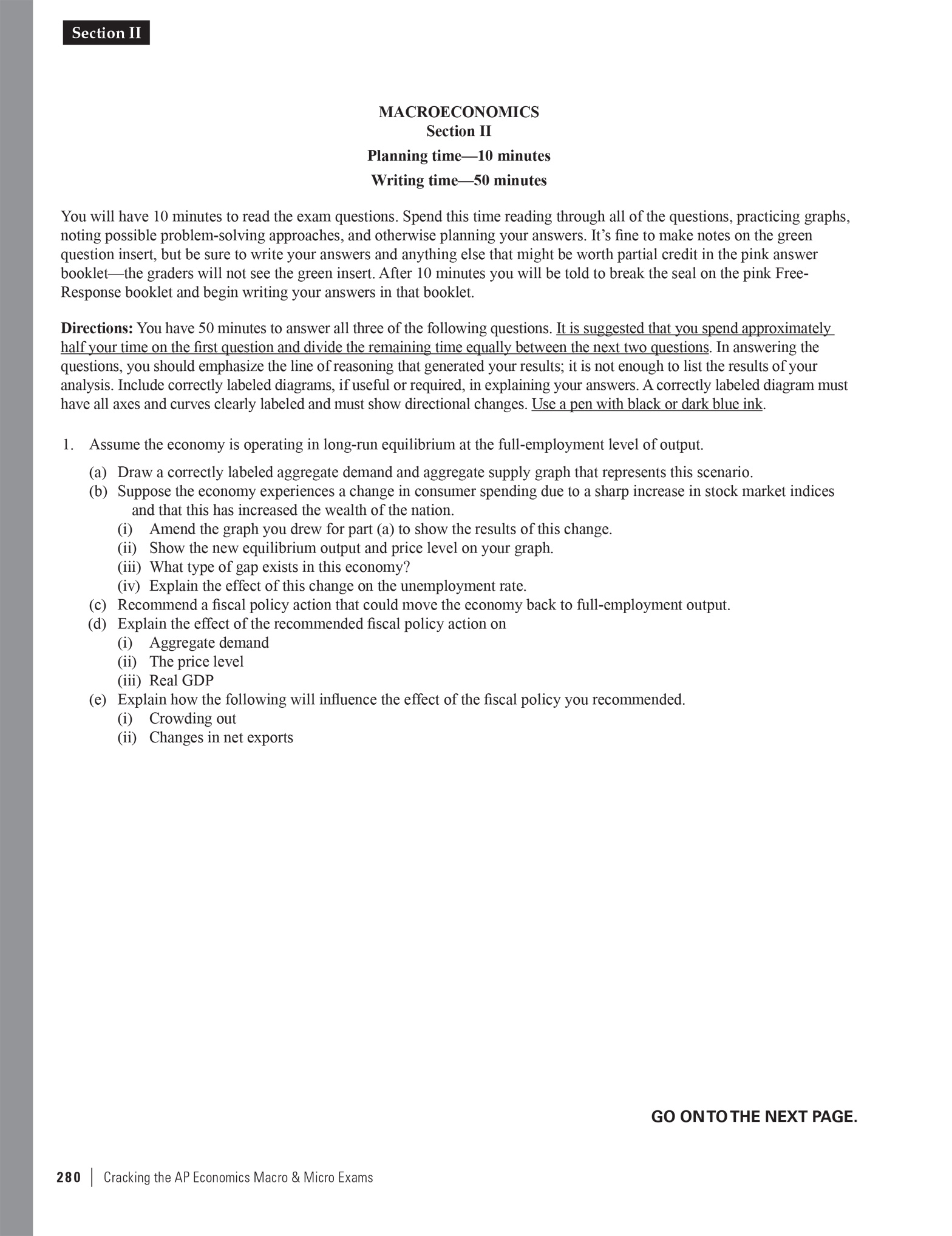 Extended ebook content for Cracking the AP Economics Macro & Micro ...