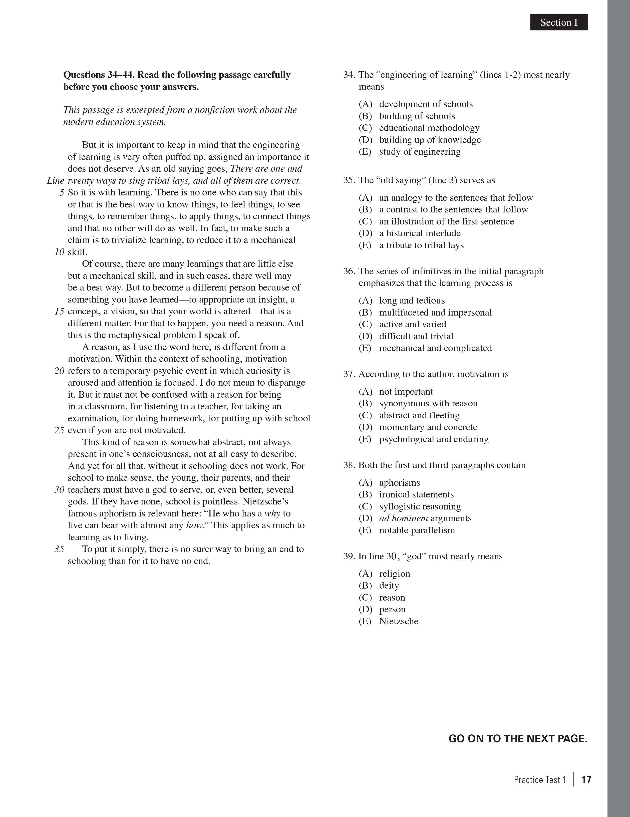 Extended ebook content for Cracking the AP English Language ...