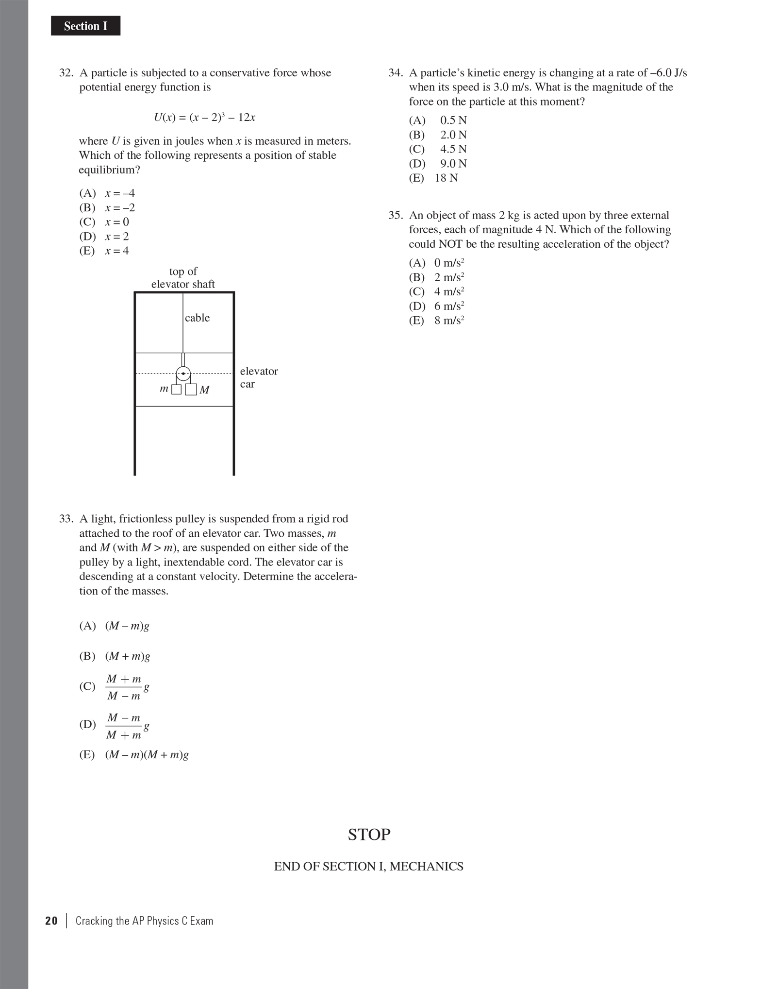Extended ebook content for Cracking the AP Physics C Exam, 2018 Edition ...