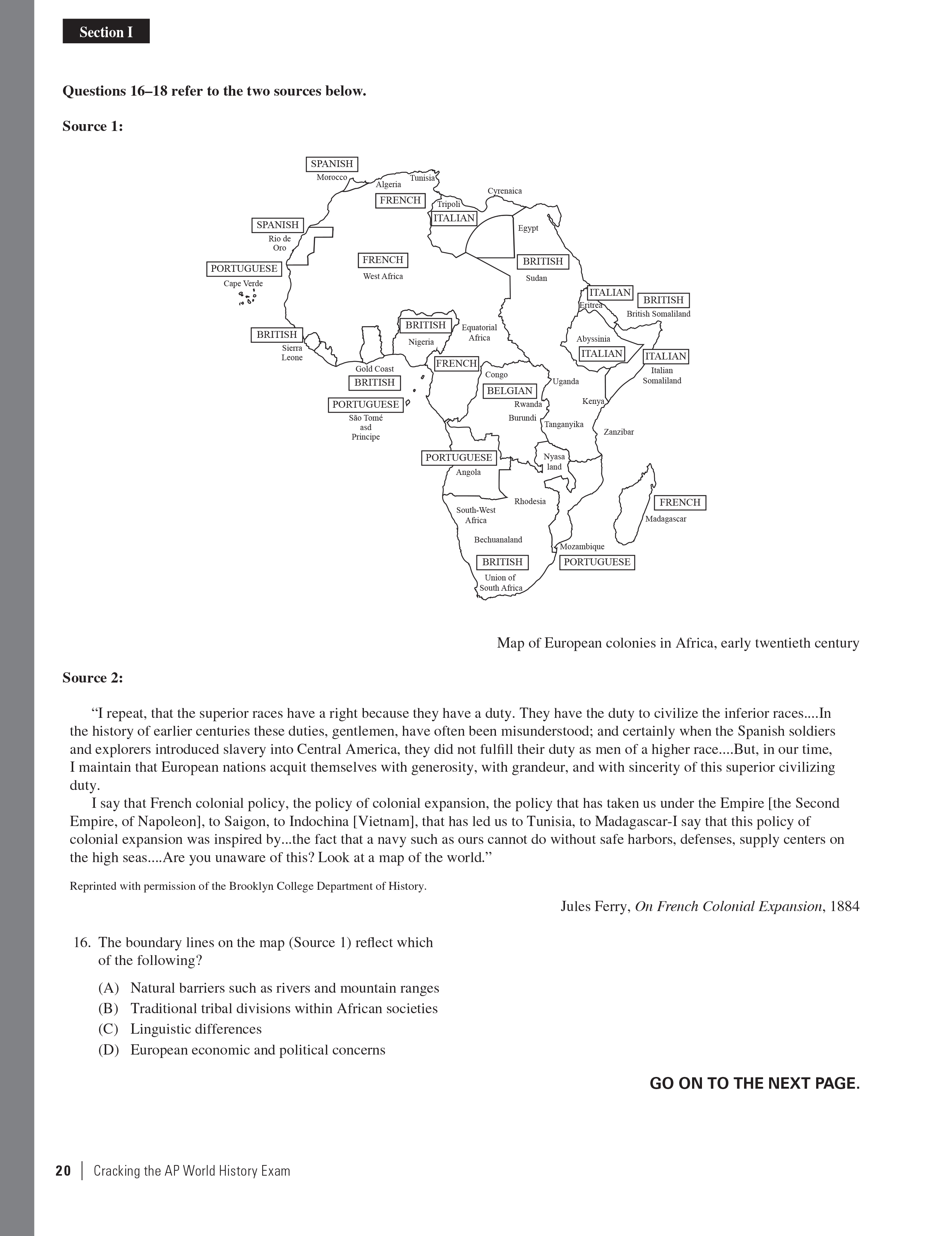 Extended ebook content for Cracking the AP World History Exam 2018 ...