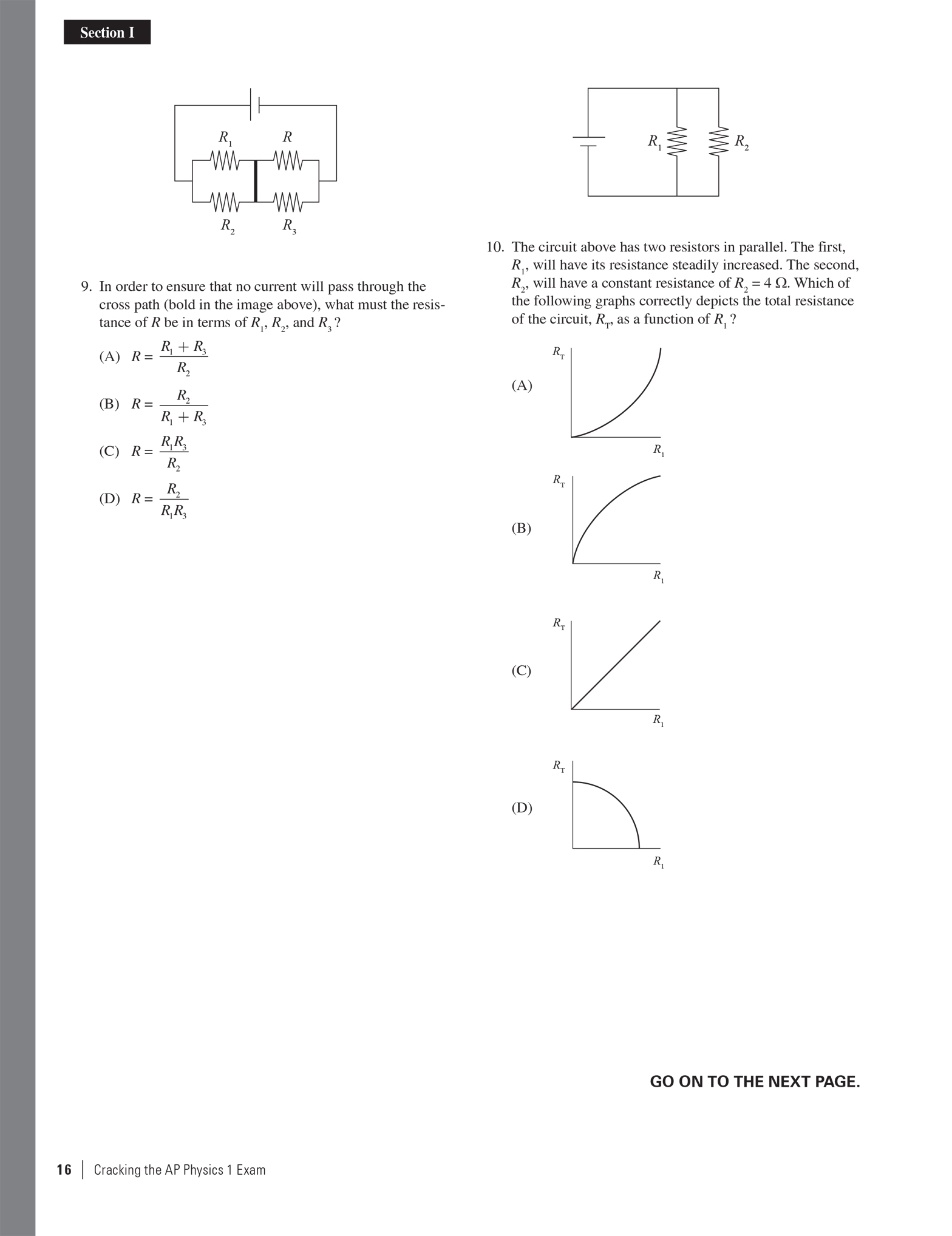 Extended ebook content for Cracking the AP Physics 1 Exam, Premium 2018 ...